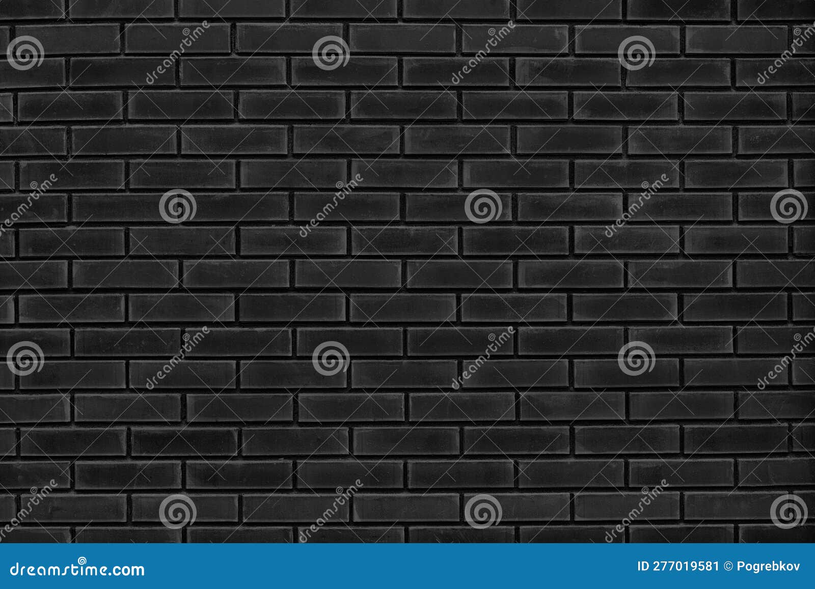 Black Brick Wall Texture. Grunge Old Brickwork Dark Background Stock ...