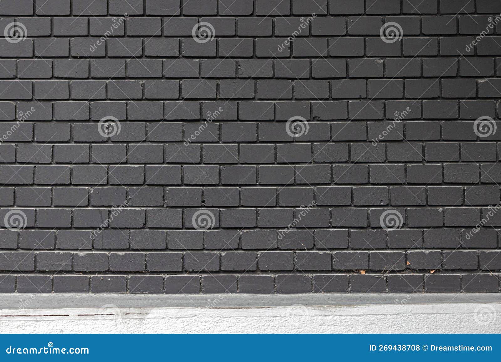 Black Bricks Wall stock photo. Image of texture, background - 269438708
