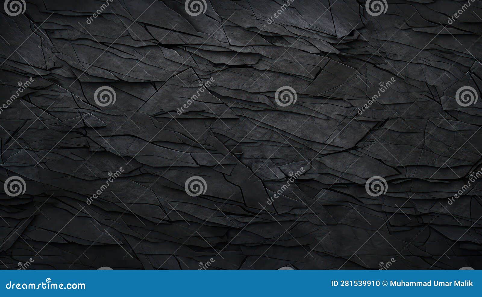 Black Broken Texture Wallpaper Background. AI Generated Stock Photo ...