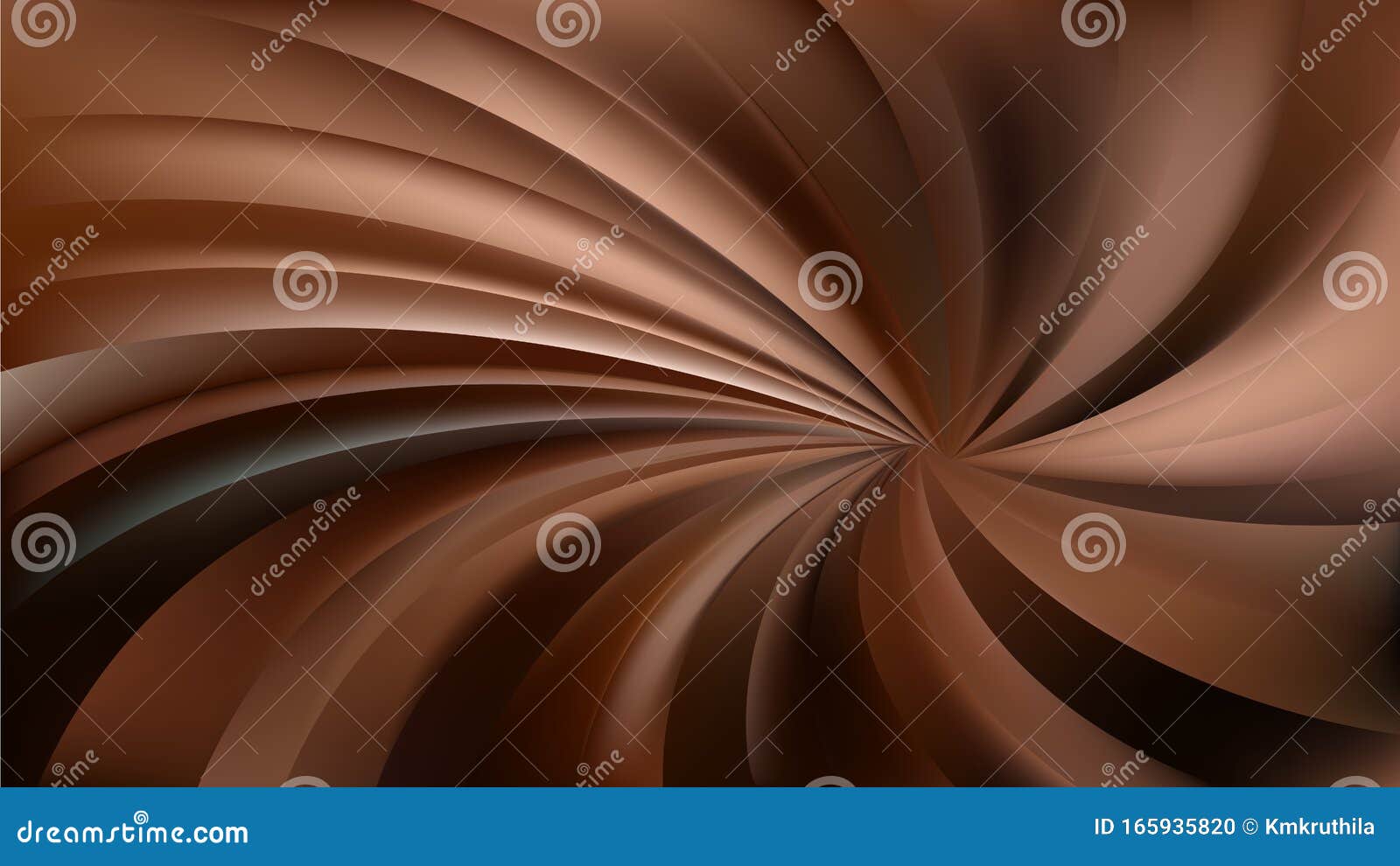 Black and Brown Spiral Rays Background Vector Image Stock Vector ...