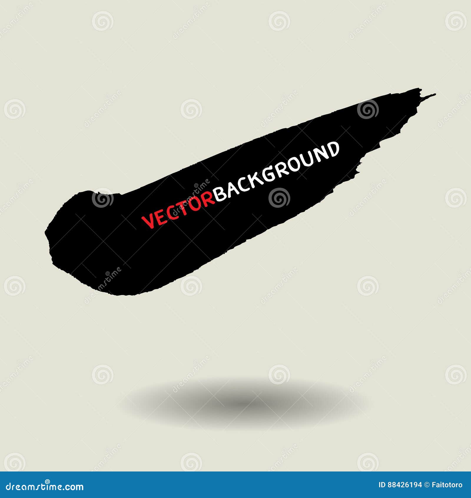 Black Brush Texture Background Set Stock Vector - Illustration of ...