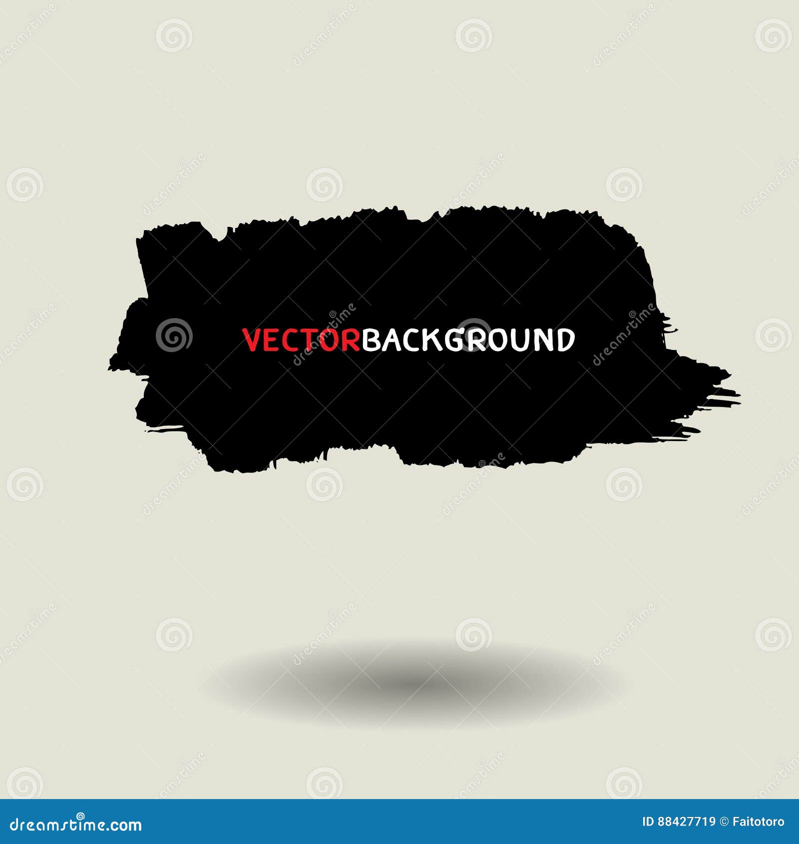 Black Brush Texture Background Set Stock Vector - Illustration of label ...