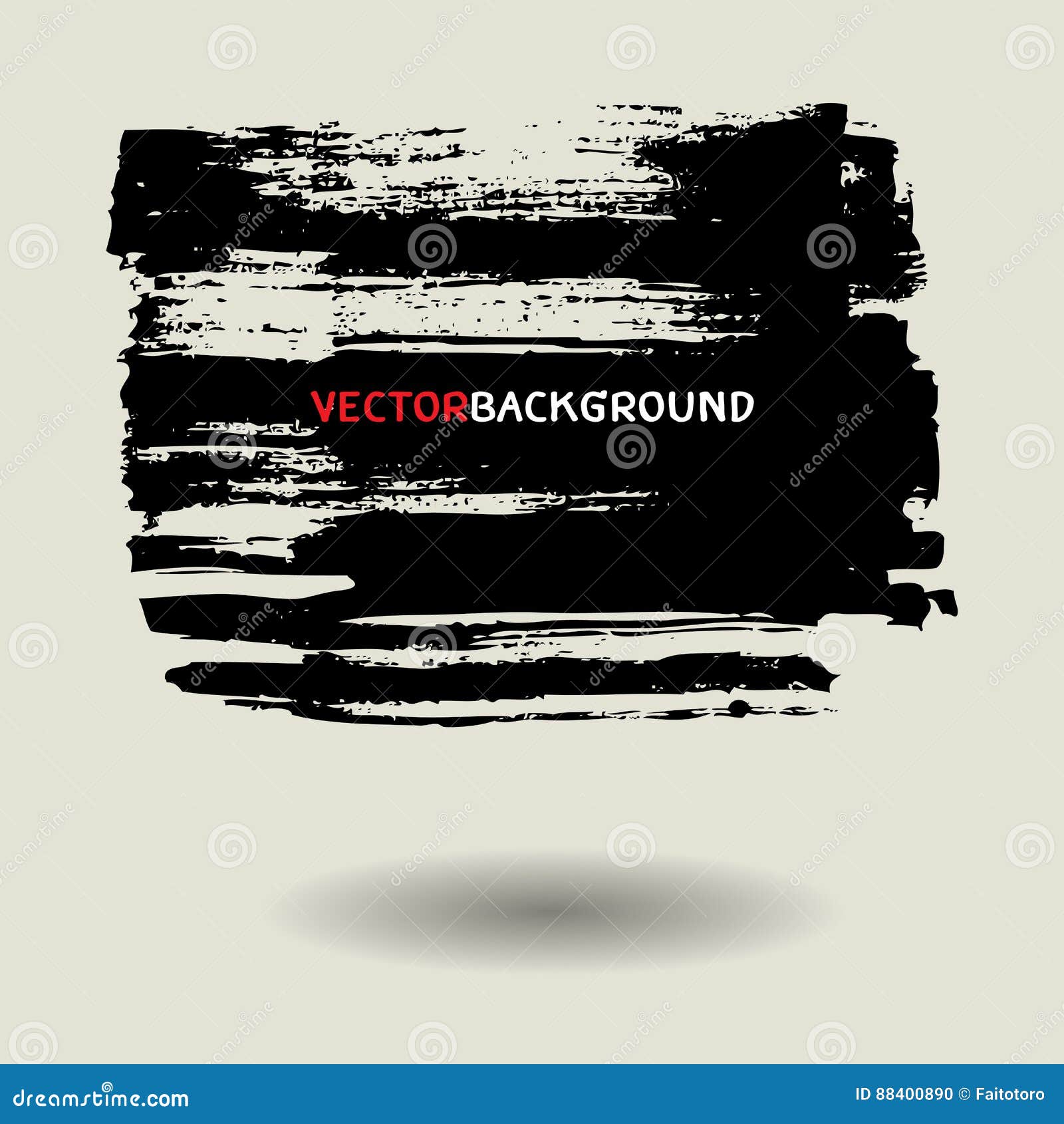 Black Brush Texture Background Set Stock Vector - Illustration of packaging, ghost: 88400890