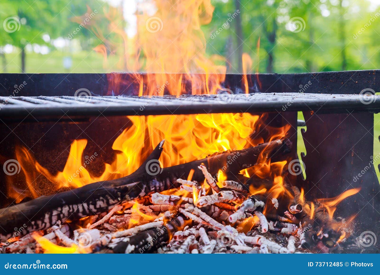 Black Burned Charcoal Bbq Grid Fire Natural Background Stock Image ...