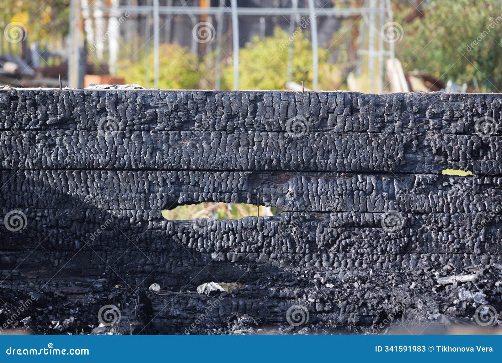 Black Burnt Boards after a Fire Stock Image - Image of soot, burnt ...