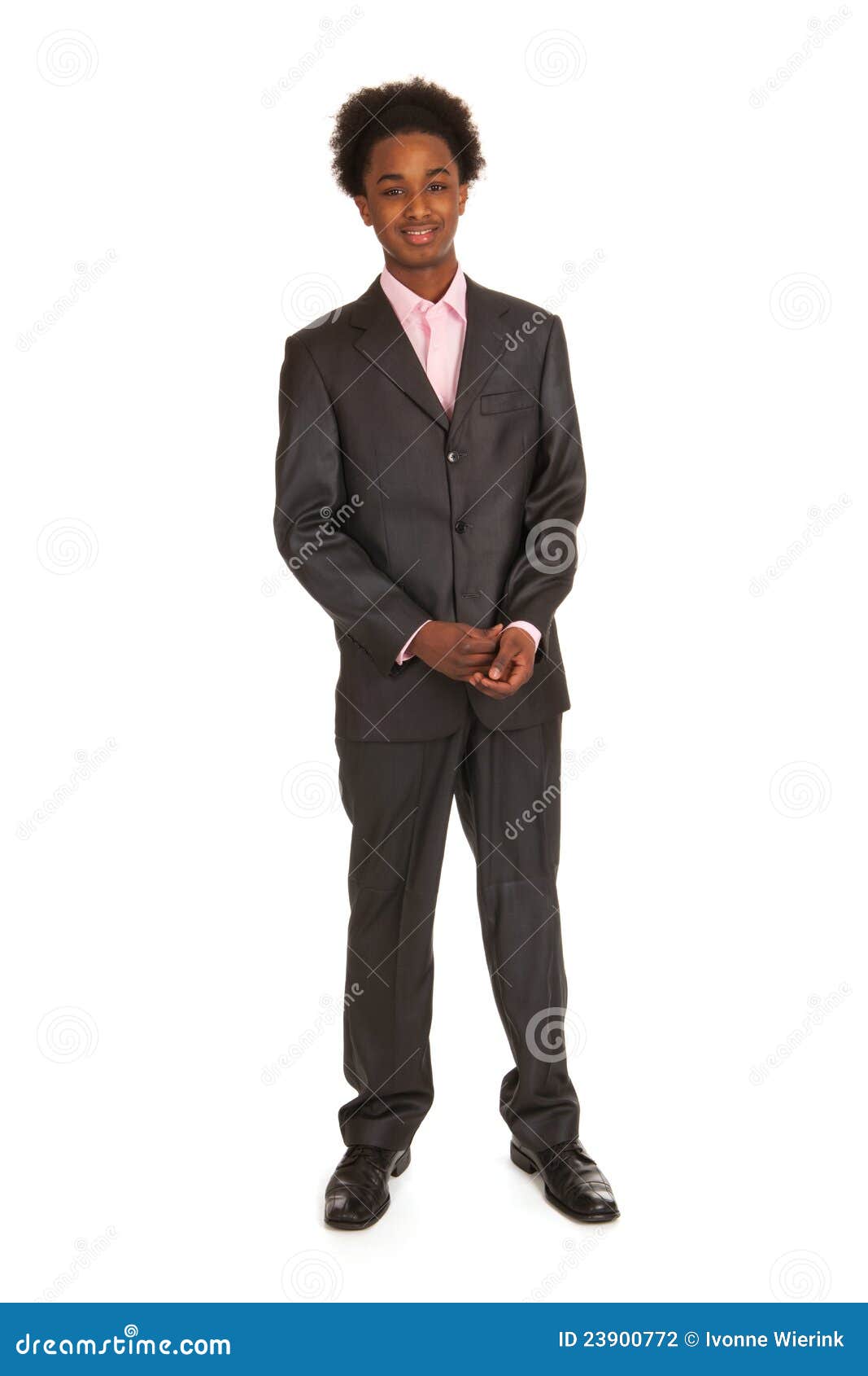 Black Business Man Standing Stock Photo - Image of smiling, executive ...