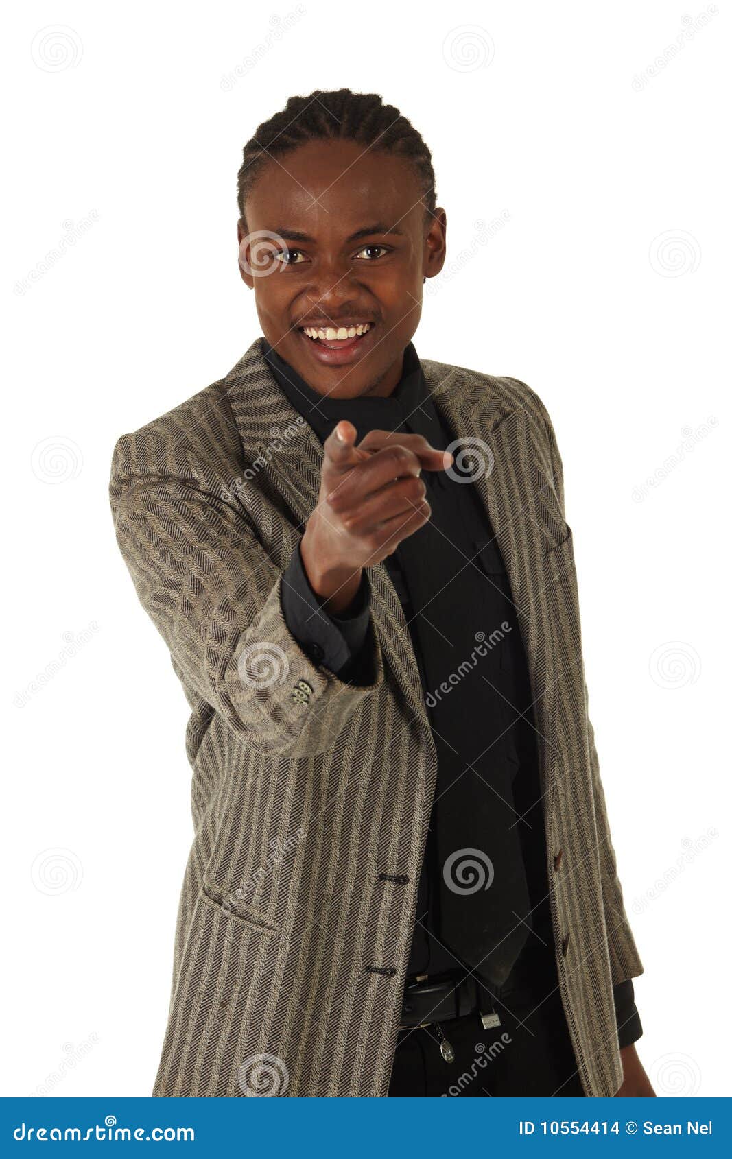 Black Businessman stock photo. Image of shirt, handsome - 10554414