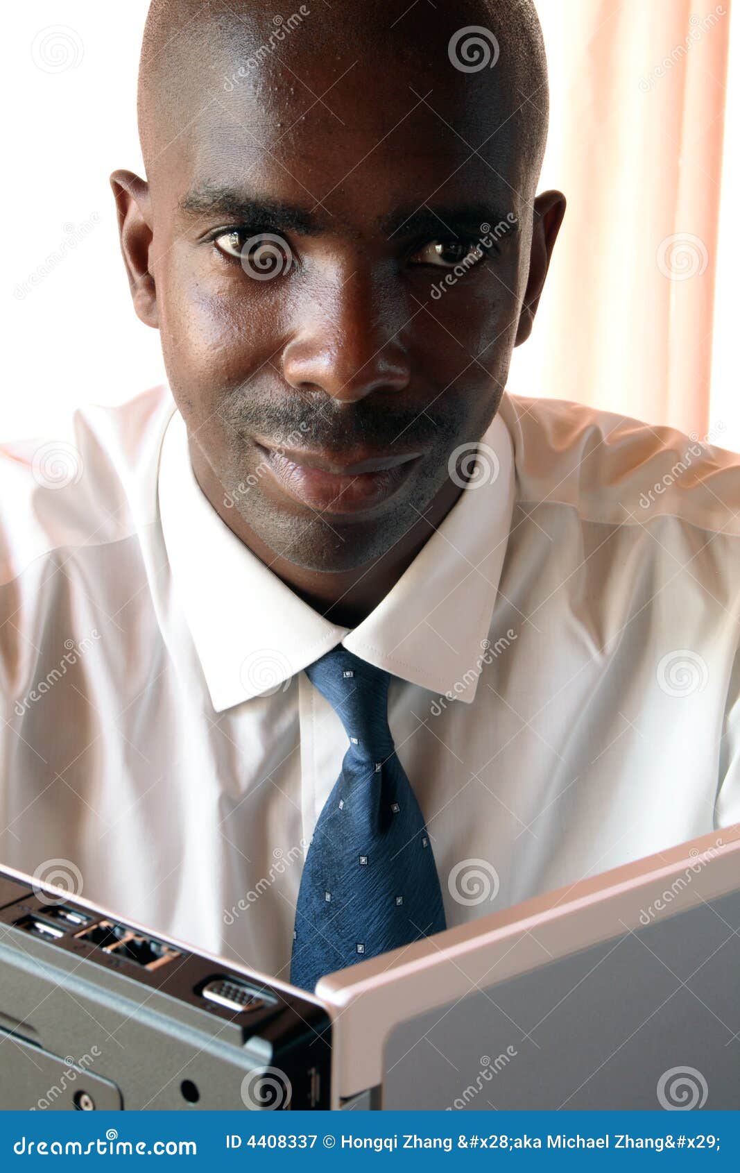 Black businessman stock image. Image of college, busy - 4408337