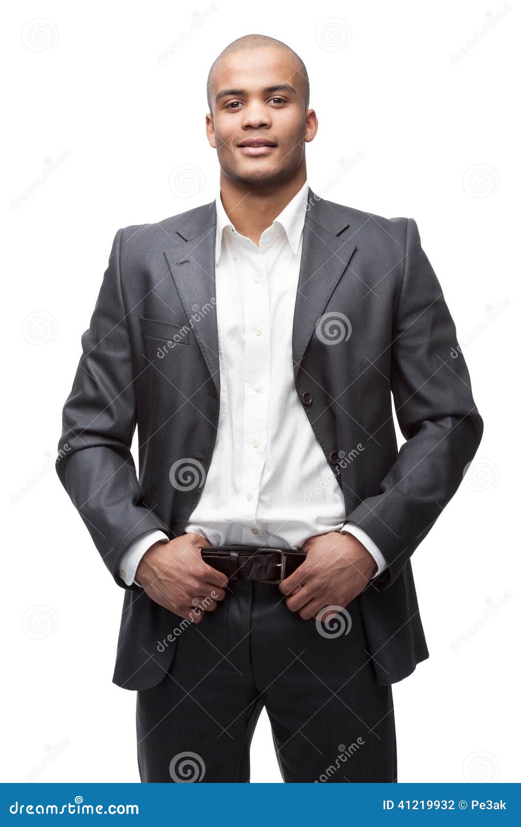 Black businessman stock photo. Image of business, standing - 41219932