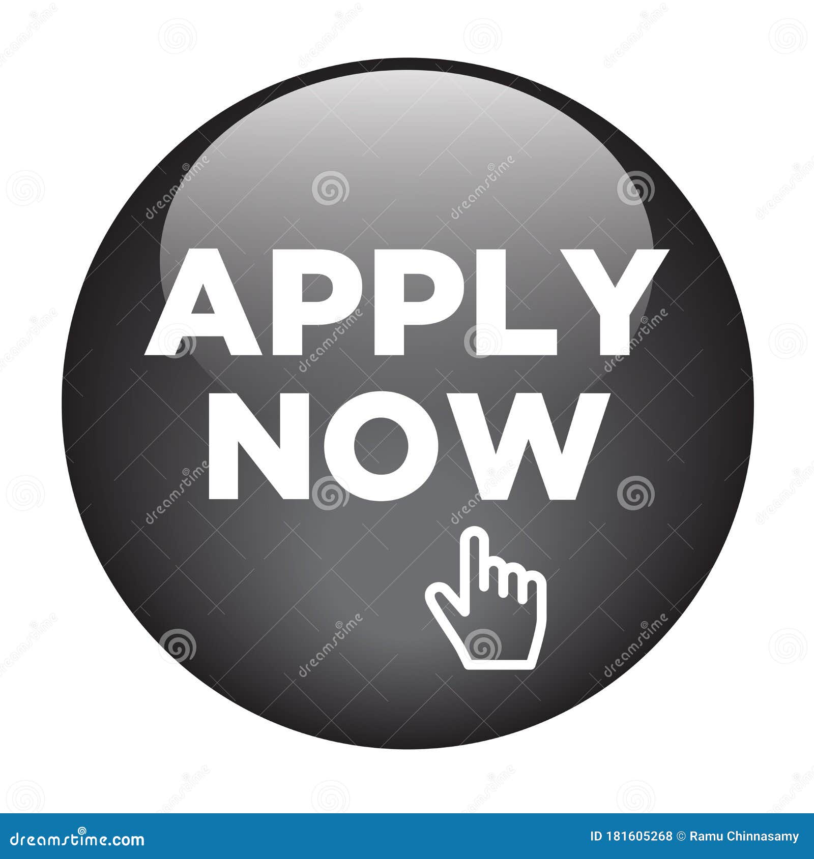 Apply now button stock illustration. Illustration of buttons - 181605268