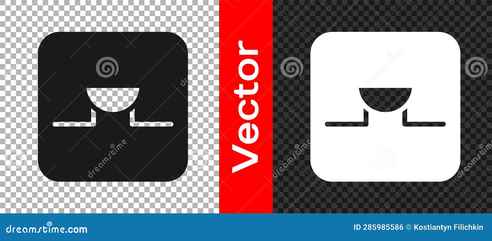 Black Buzzer in Electronic Circuit Icon Isolated on Transparent ...