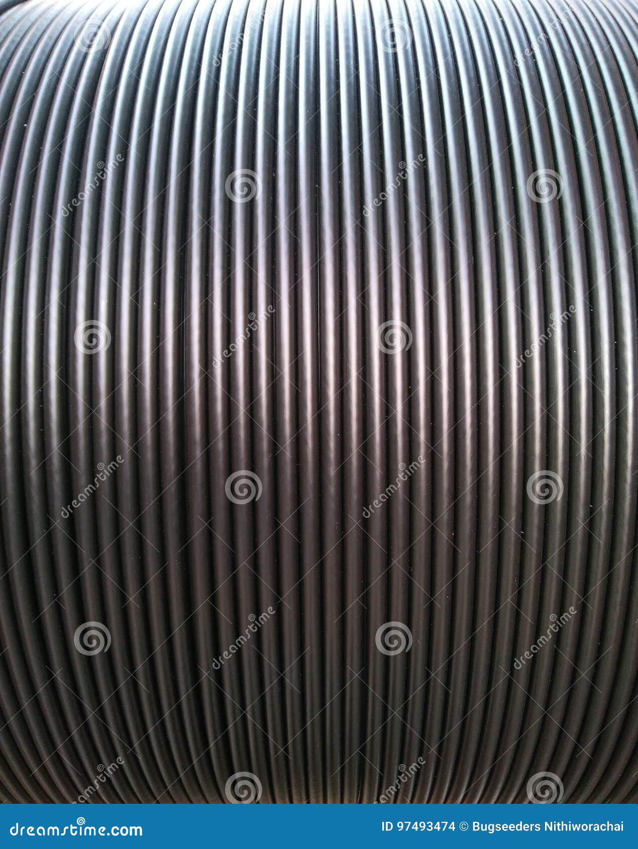 Black cables line stock photo. Image of line, cables - 97493474
