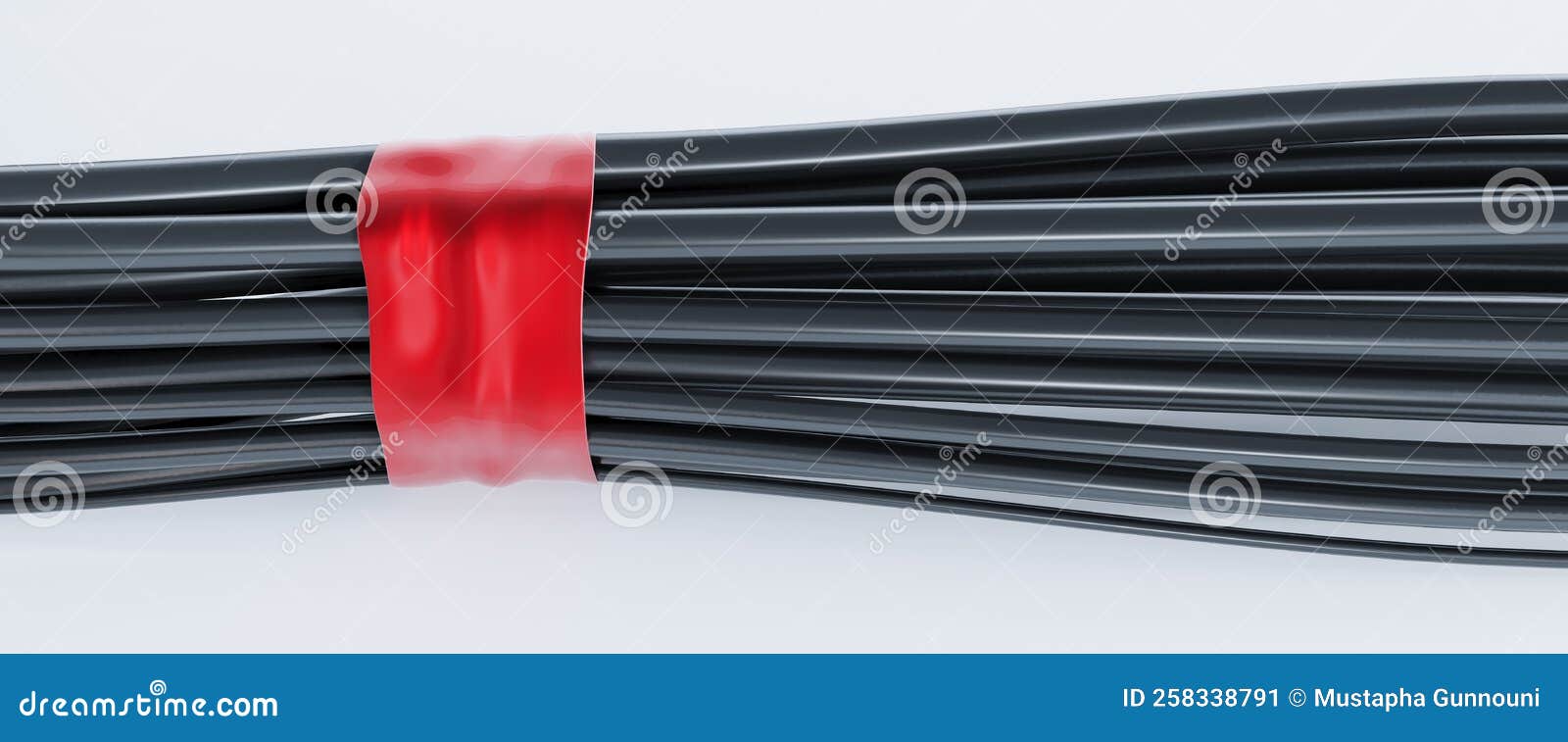 USB And Ribbon Cables, Wires, Screwdriver And Bolts Isolated On White ...