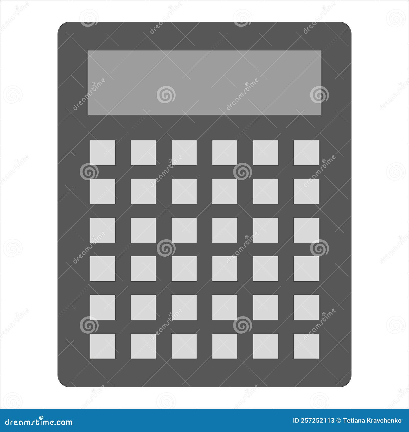 Black Calculator Icon. Financial Technology Concept. Education Concept ...