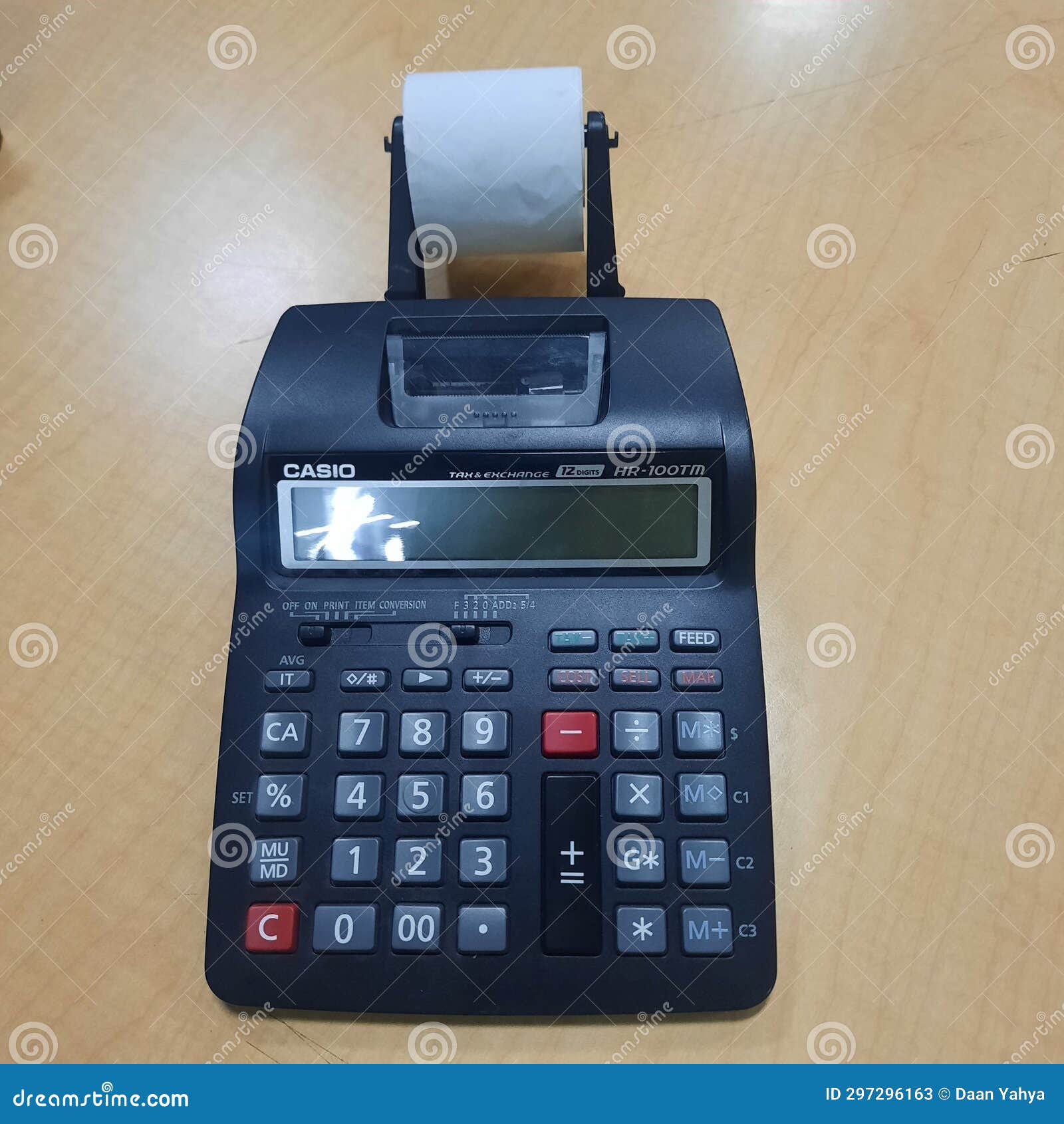 Black Calculator on the Table Stock Image - Image of hand, screenshot ...