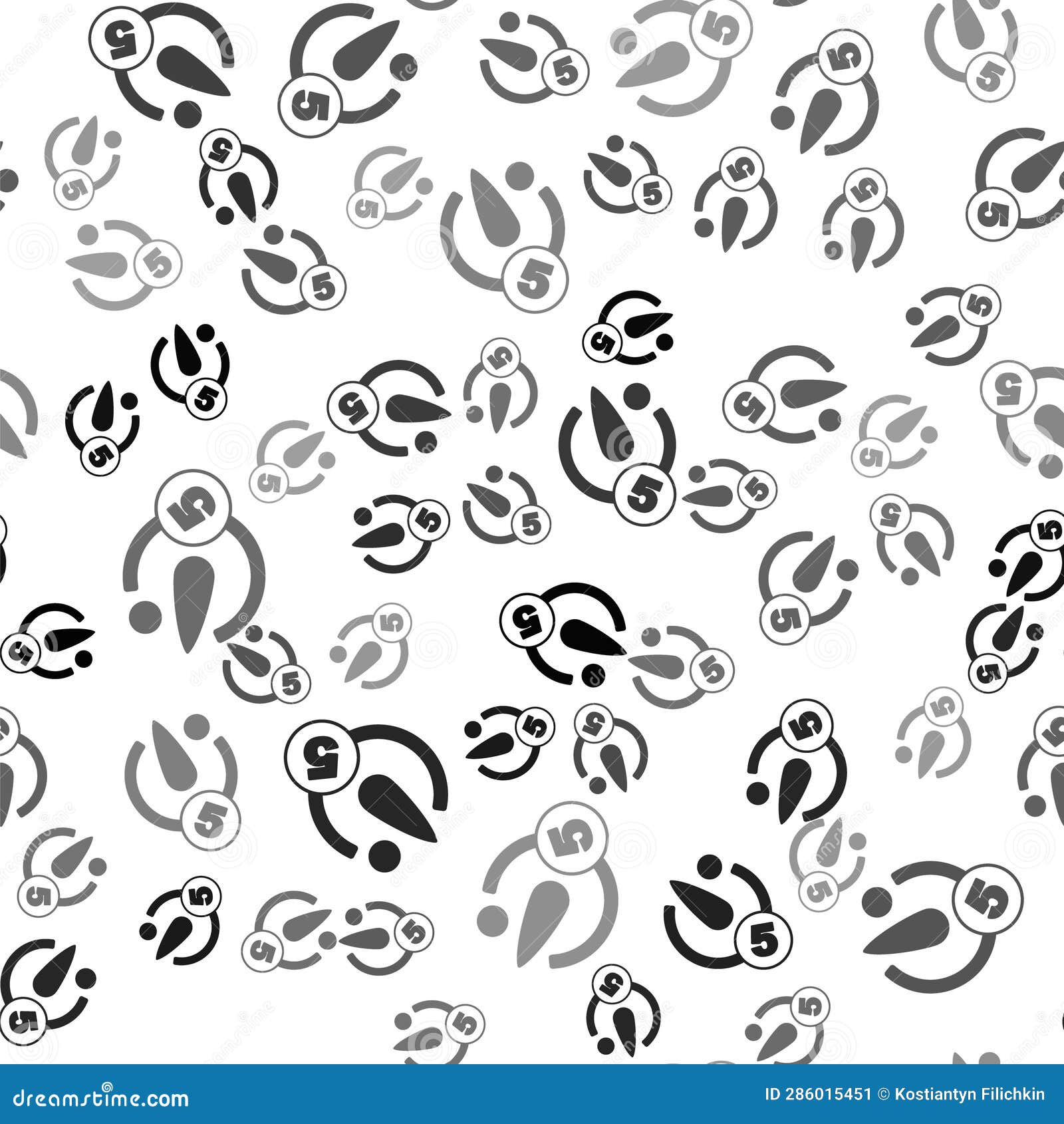 Black Camera Timer Icon Isolated Seamless Pattern on White Background ...