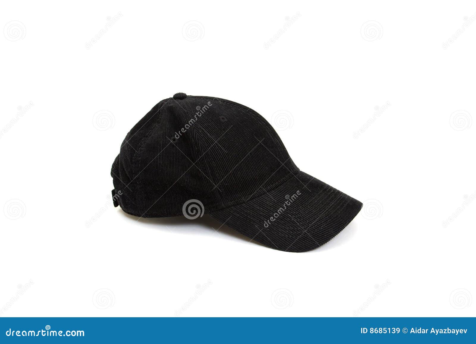 Black cap stock image. Image of head, texture, recreation - 8685139