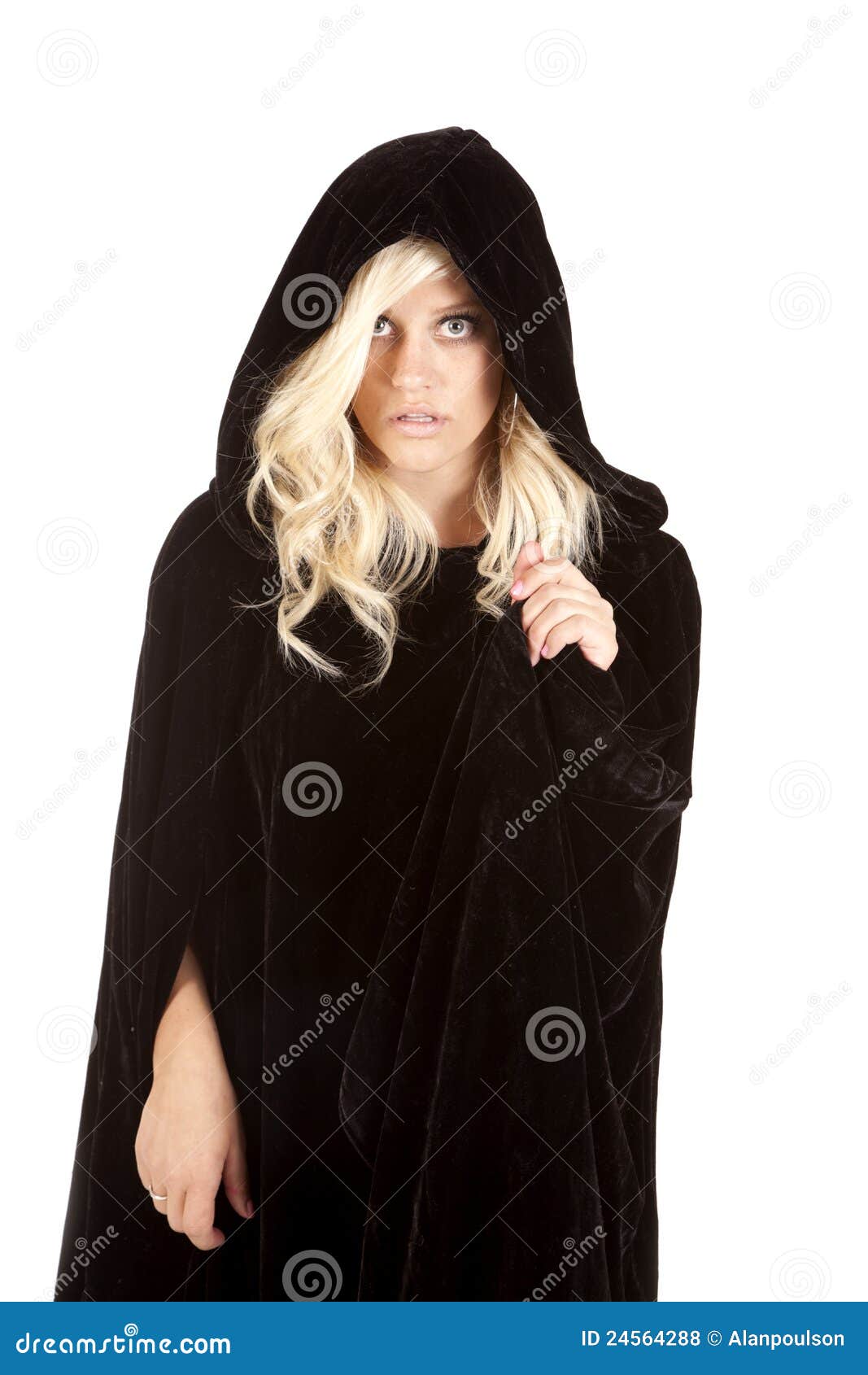 Black cape woman stock photo. Image of hair, look, human - 24564288