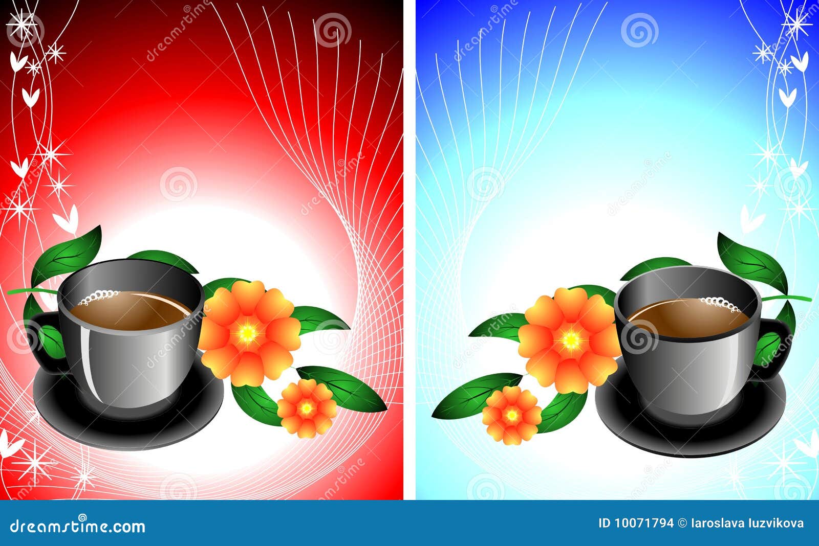 Black caps card stock vector. Illustration of decorative - 10071794