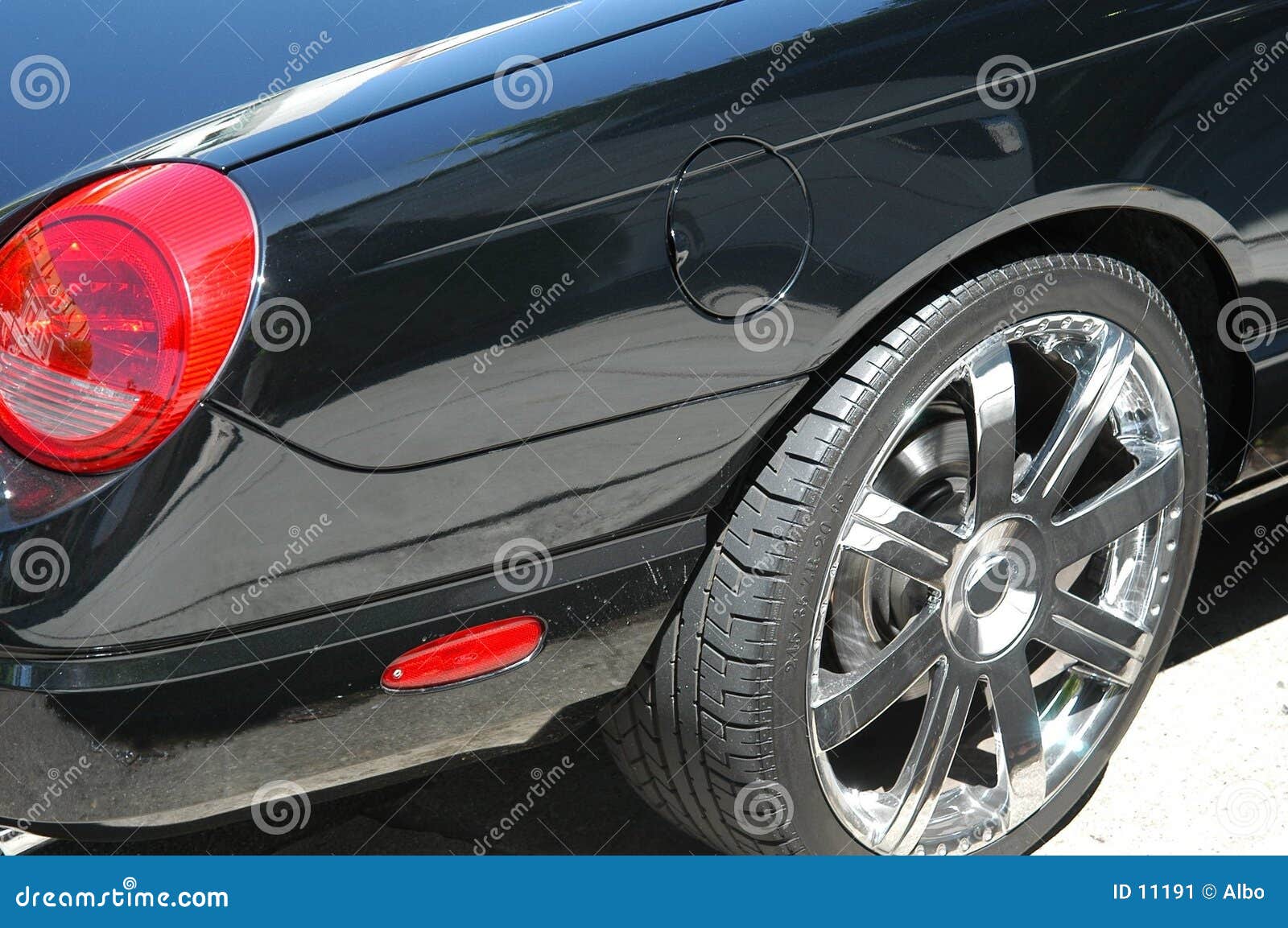 Black car detail stock image. Image of production, german - 11191