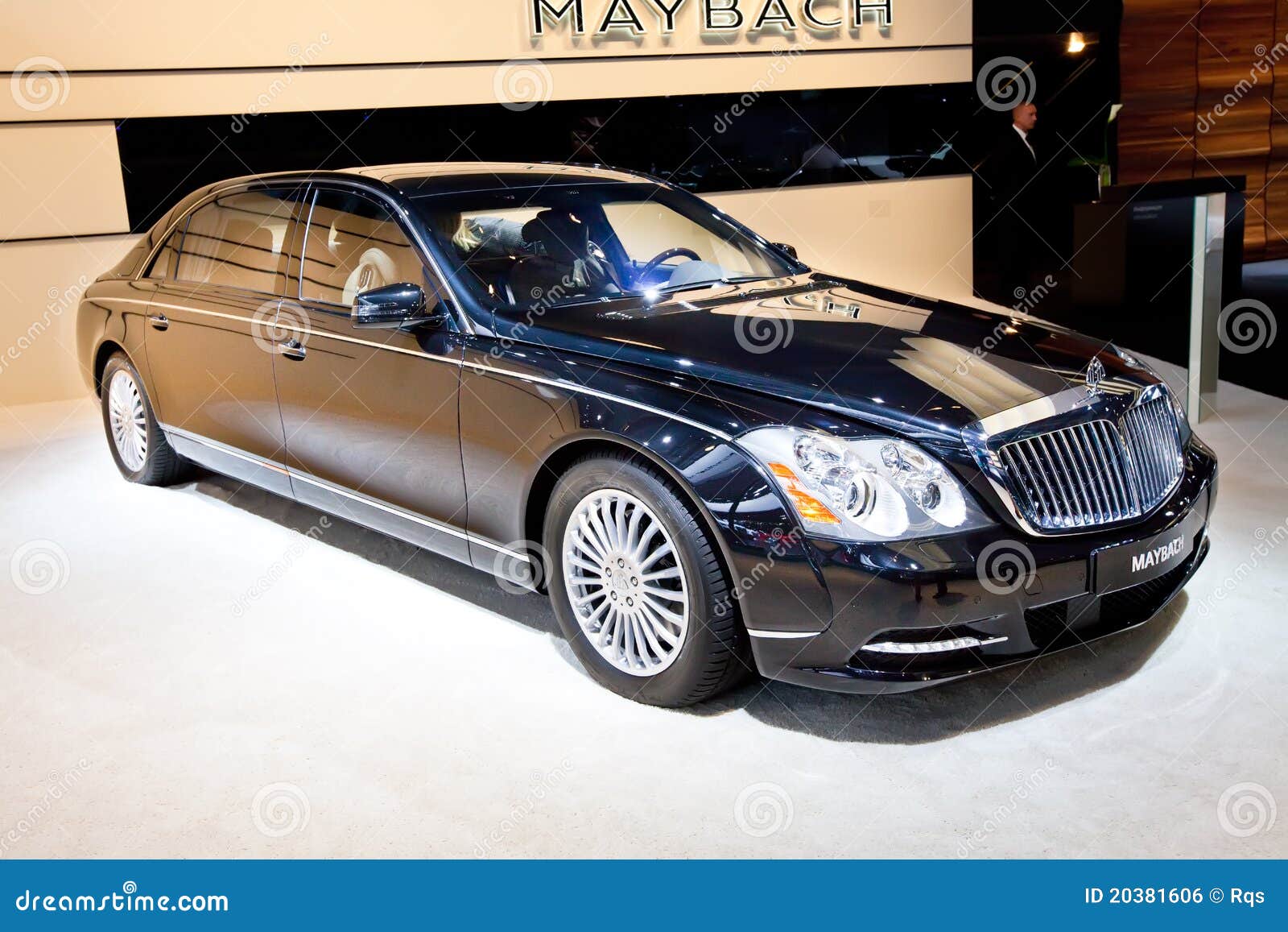 Black car Maybach editorial photo. Image of transportation - 20381606