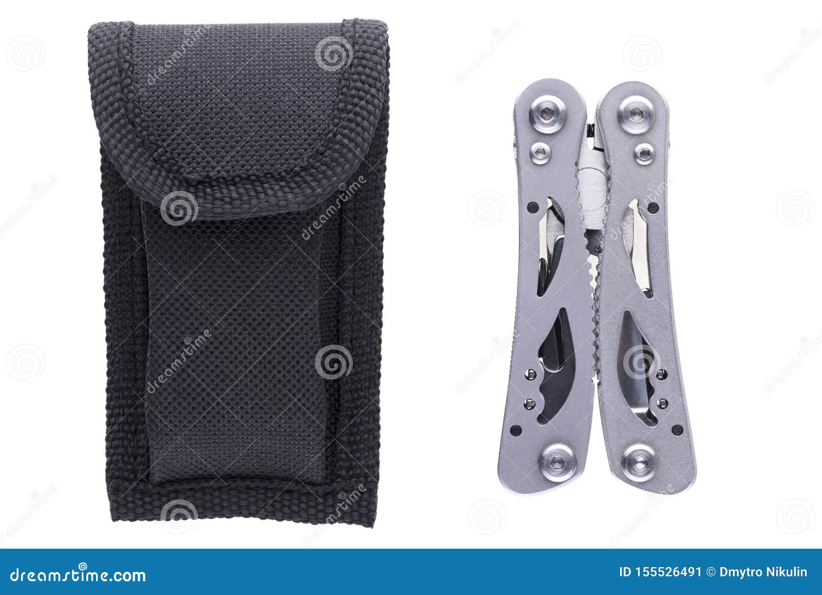 Hight Quality Black and Grey Multi-tool with Case Stock Image - Image ...