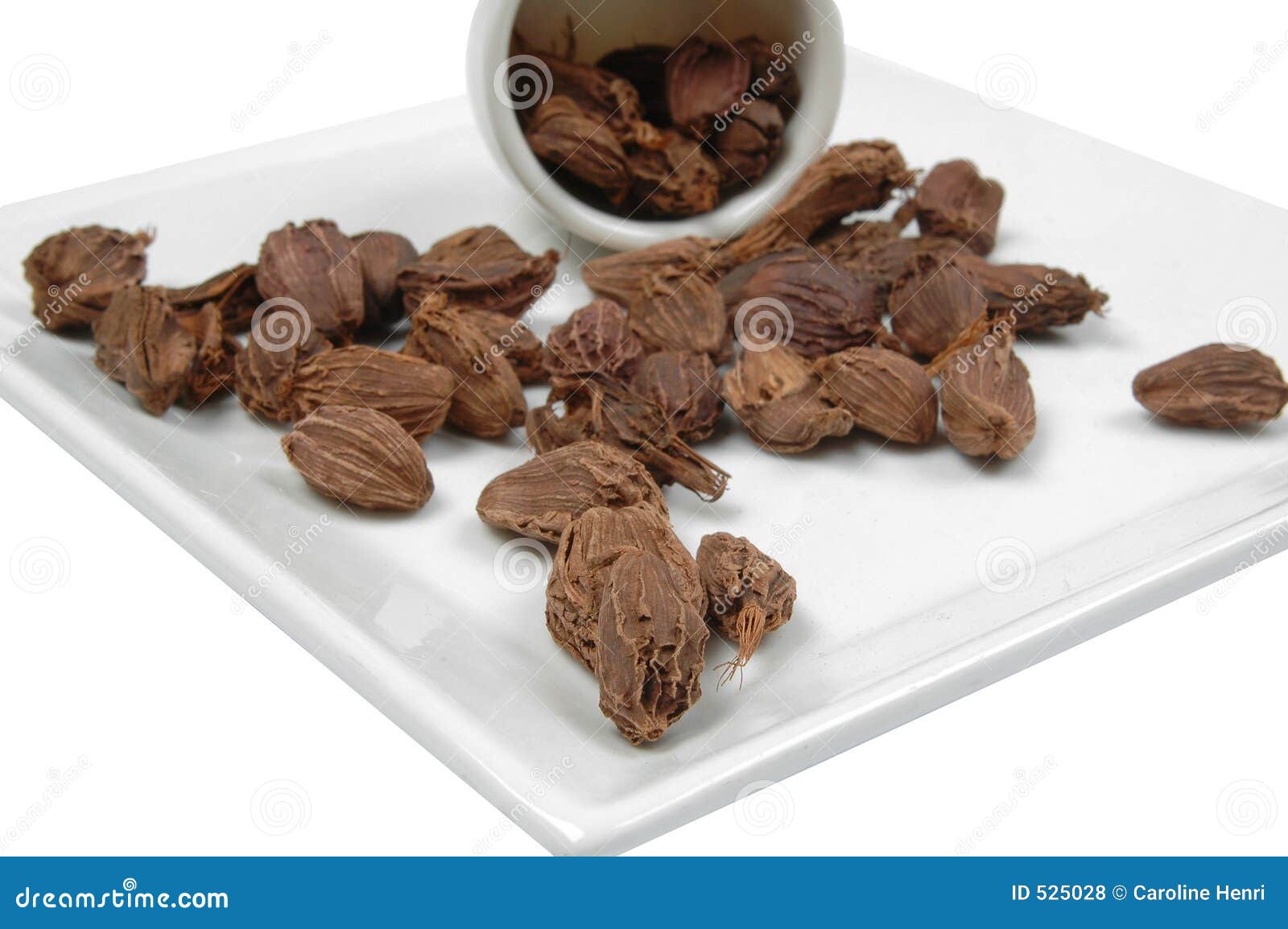 Black cardamone stock photo. Image of plates, bowls, nature - 525028
