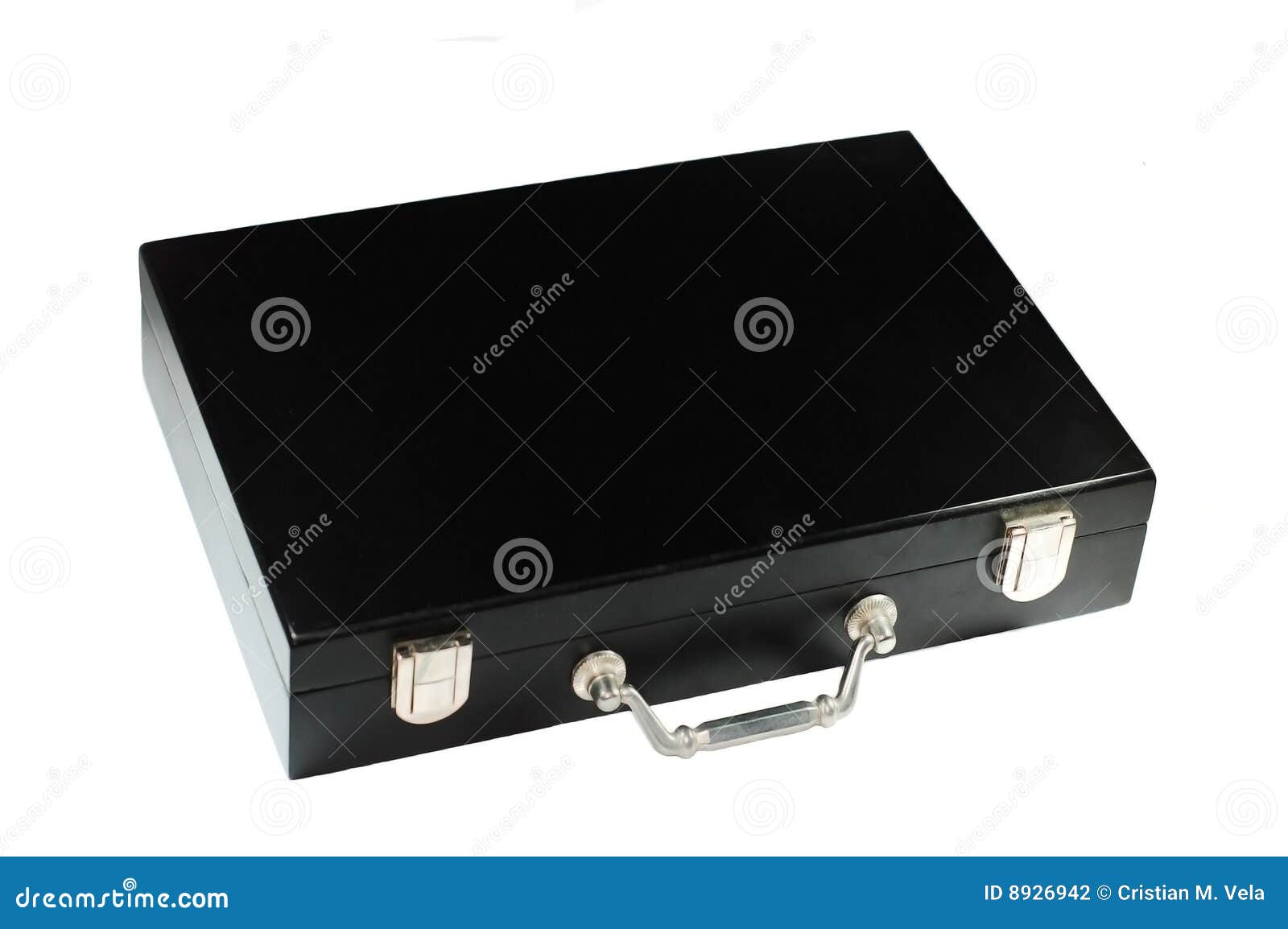 Black Case Full Of Dollar Bills Close Up.Money Bricks In Case Stock ...