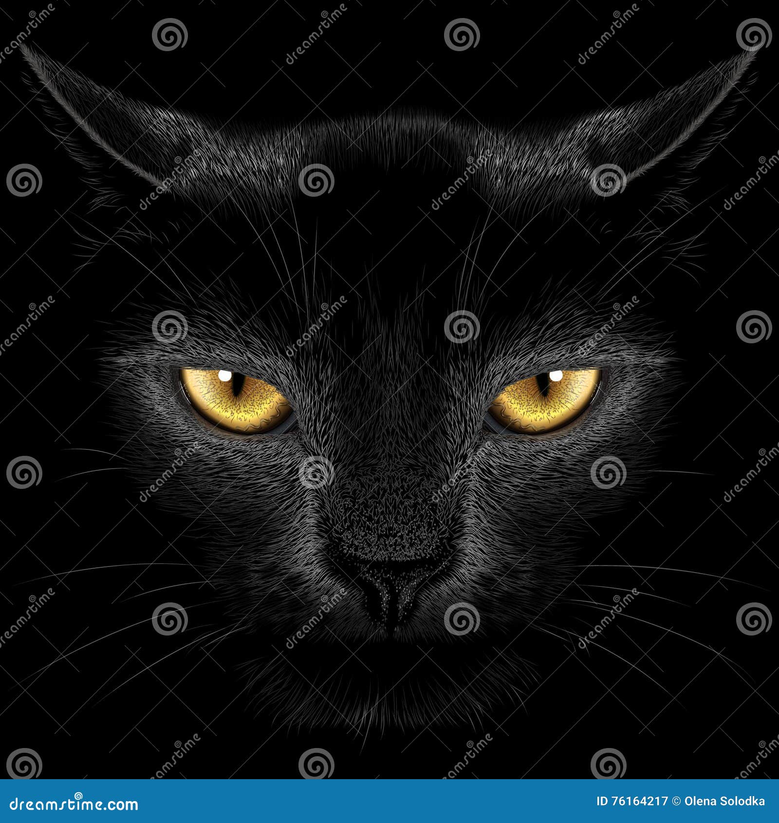 Black Cat Cartoons, Illustrations & Vector Stock Images - 9017571 ...