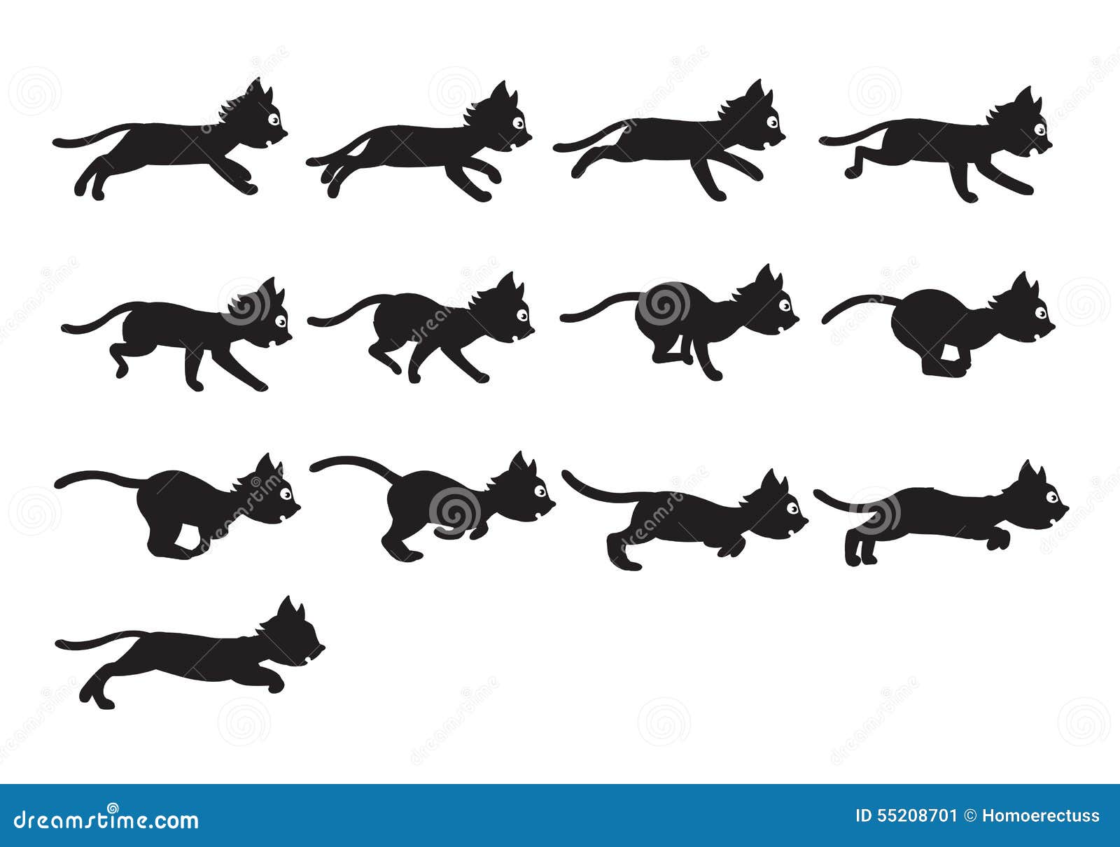 Animated Running Cat