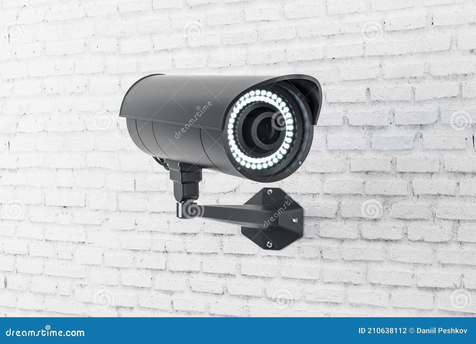 Black CCTV Surveillance Camera Royalty-Free Stock Photography ...