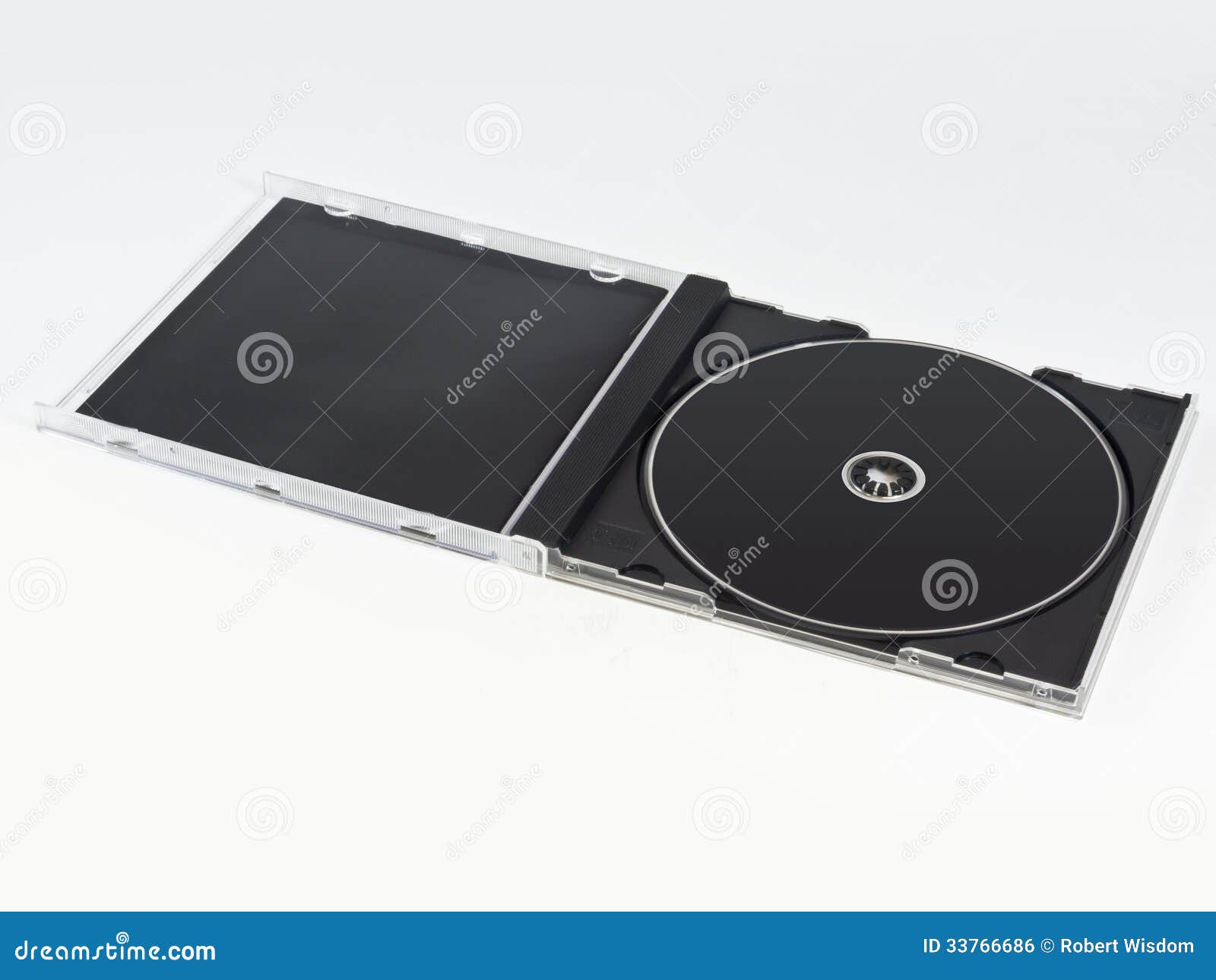 Black CD Case Open stock photo. Image of path, compact - 33766686