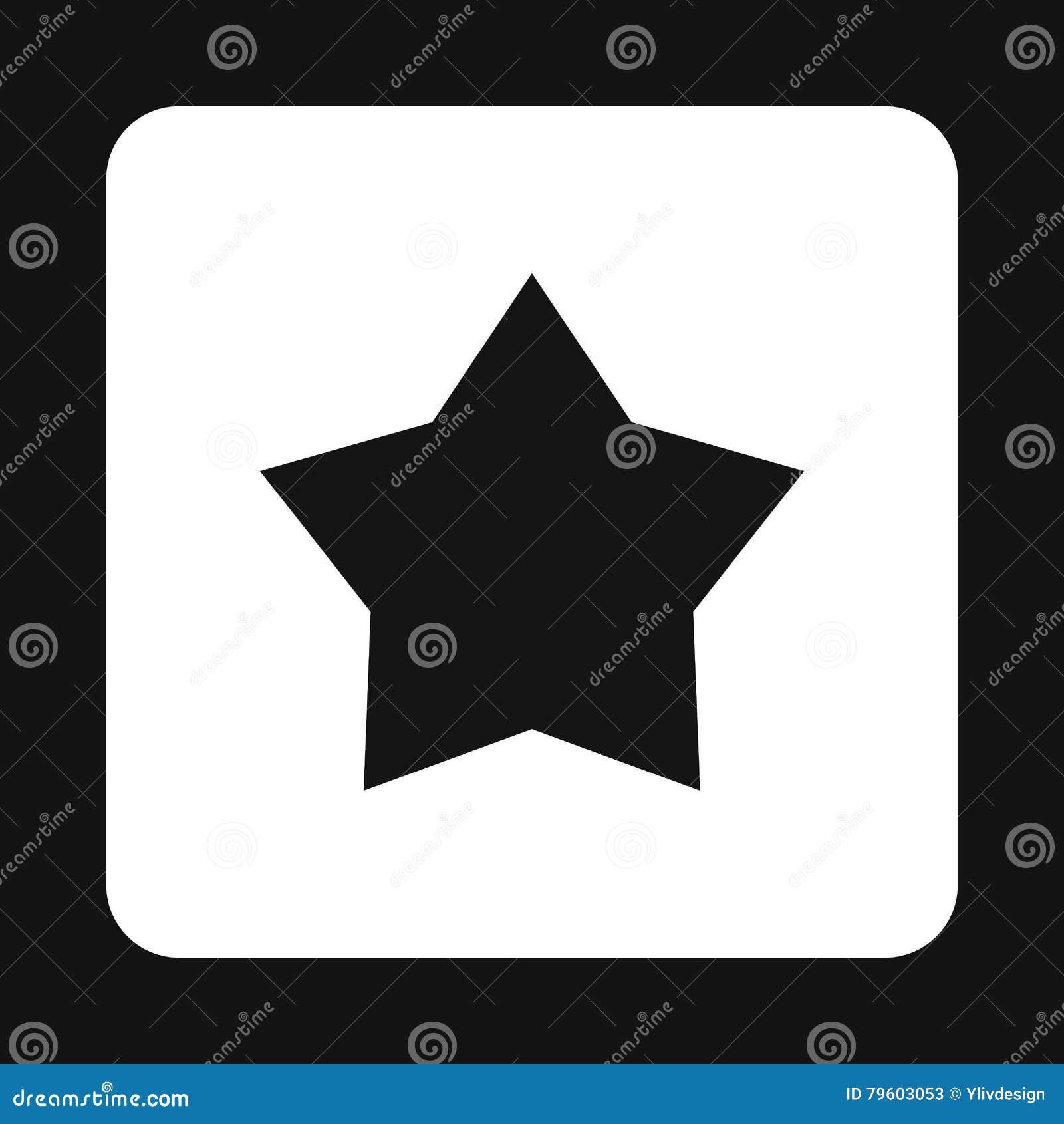 Black Celestial Star Icon, Simple Style Stock Vector - Illustration of ...