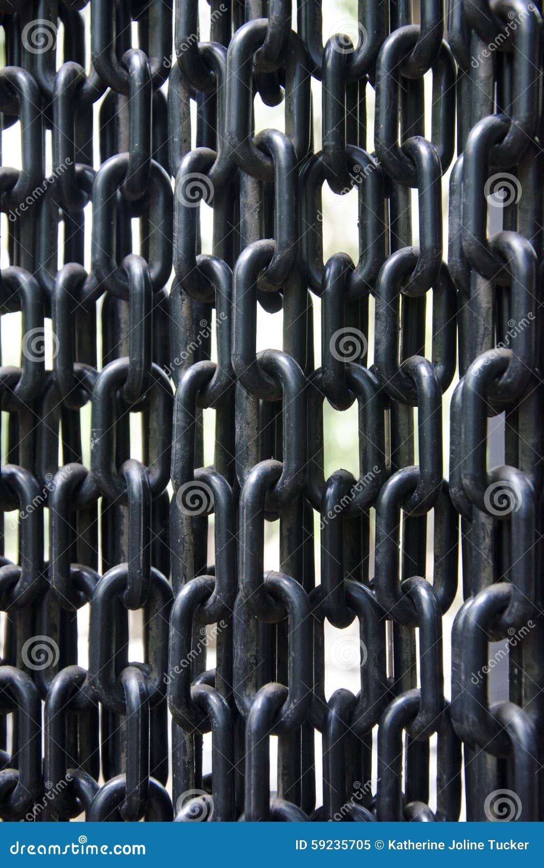 Black Chain Curtain Background Stock Image - Image of black, pattern ...