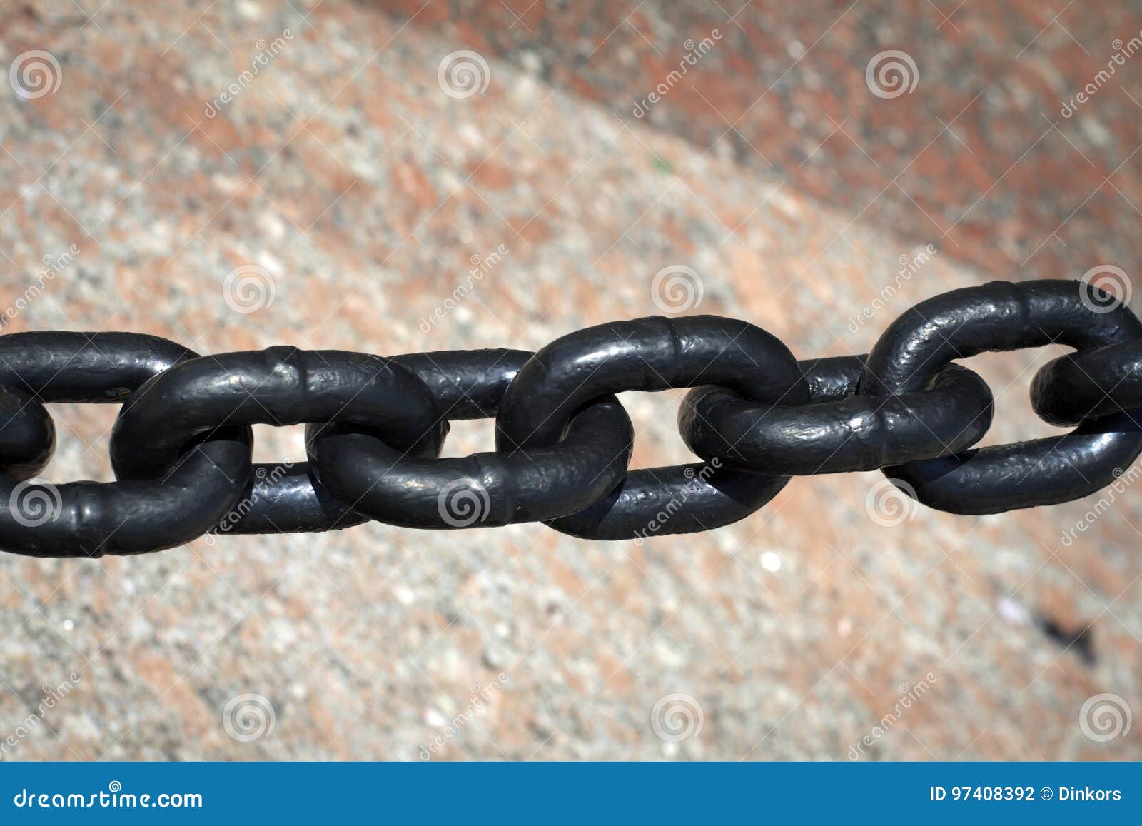 Black chain horizontally stock photo. Image of border - 97408392