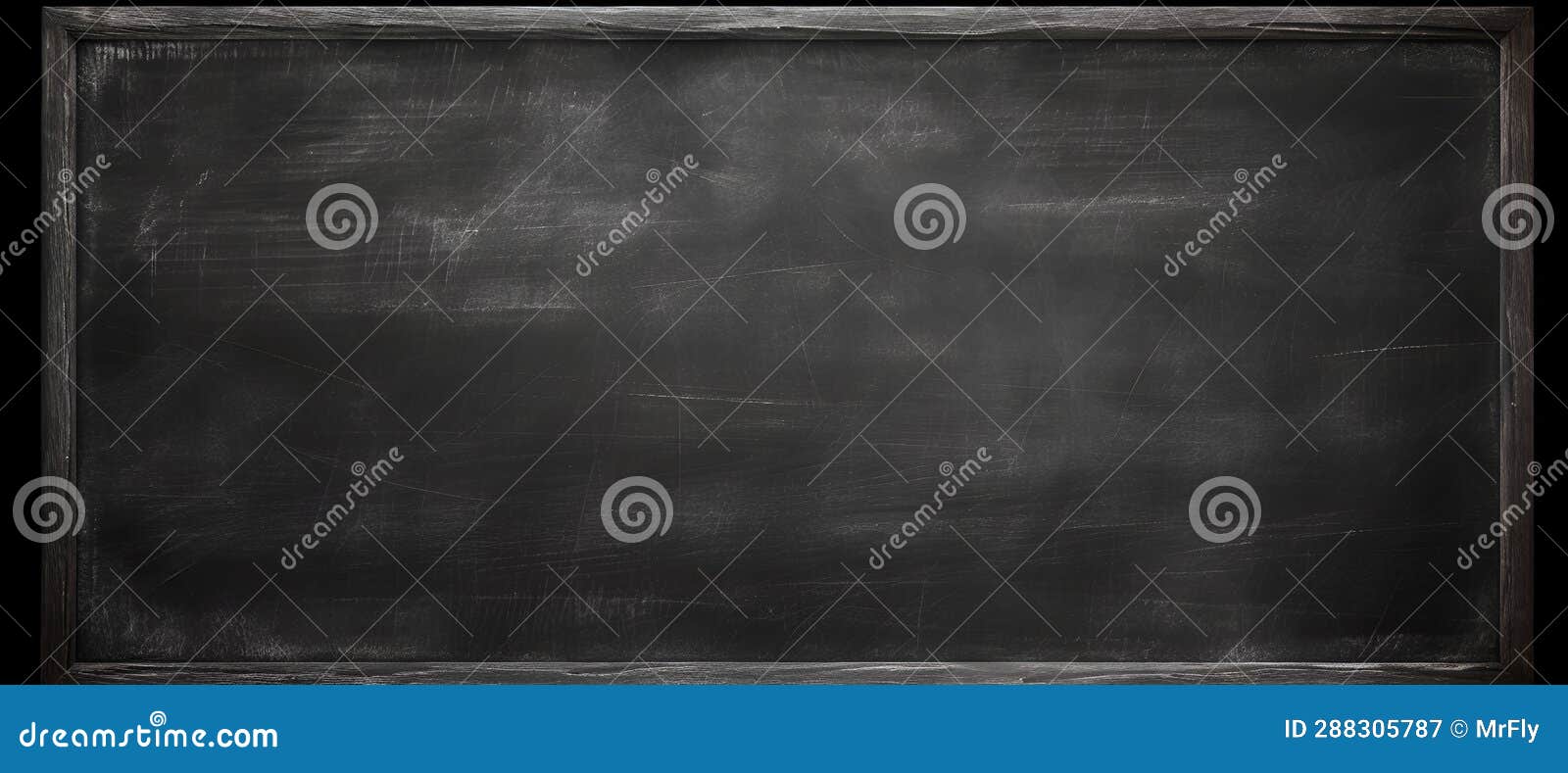 Black Chalkboard, Empty Background, School, Teaching Stock Illustration ...
