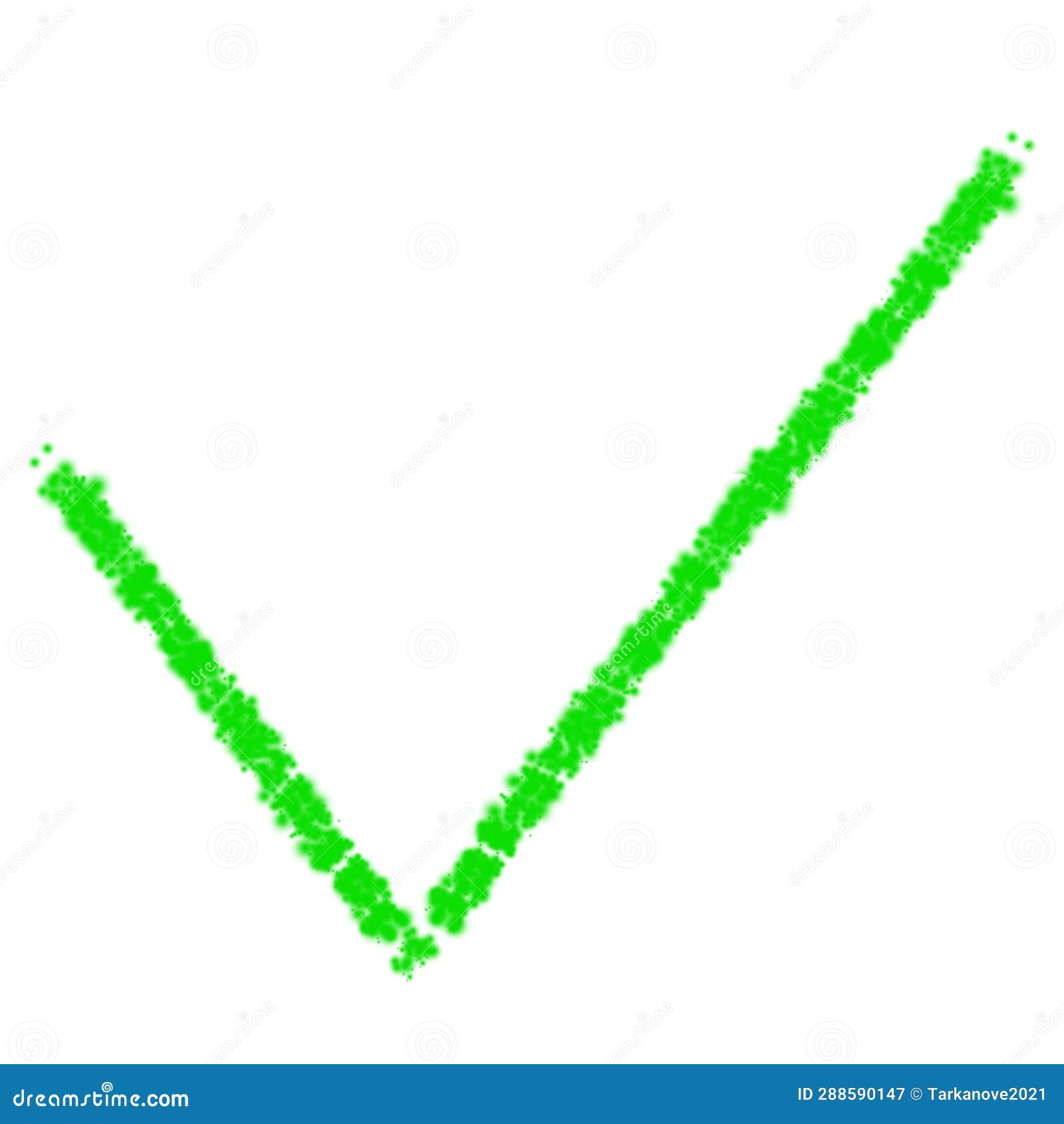 Black check mark stock illustration. Illustration of white - 288590147