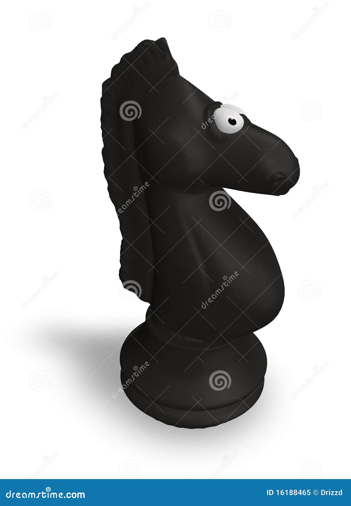 Black chess knight stock illustration. Illustration of player - 16188465