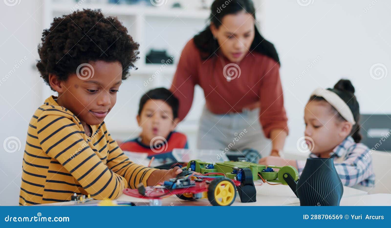 Black Child, Robotics and Learning in School, Studying and Knowledge of ...