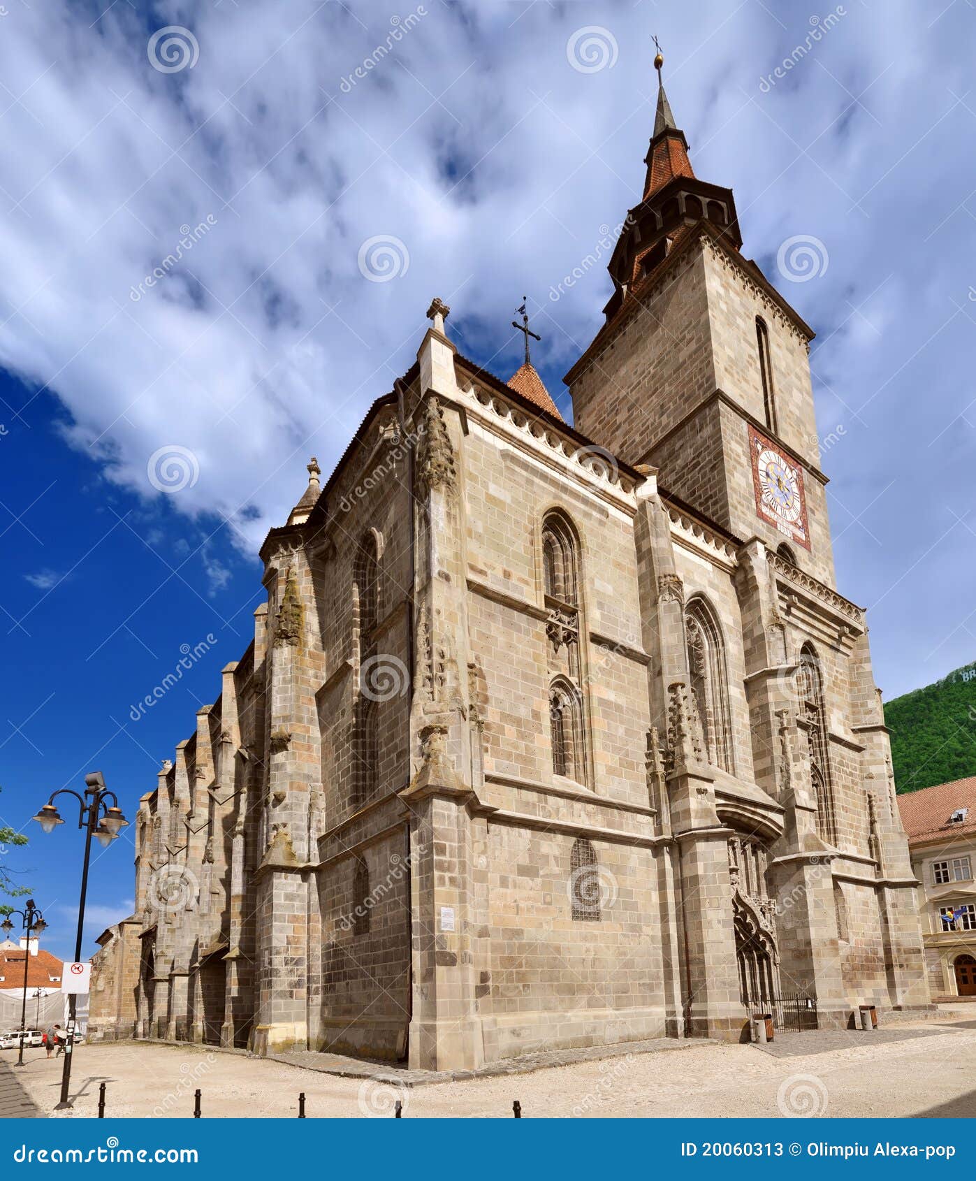 The Black Church in Brasov stock image. Image of bible - 20060313