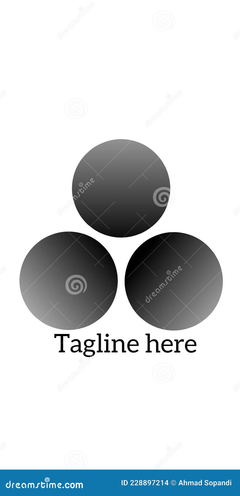 Black Circle Logo. Design Graphic Sign Flat. Ilustration for Icon Stock ...