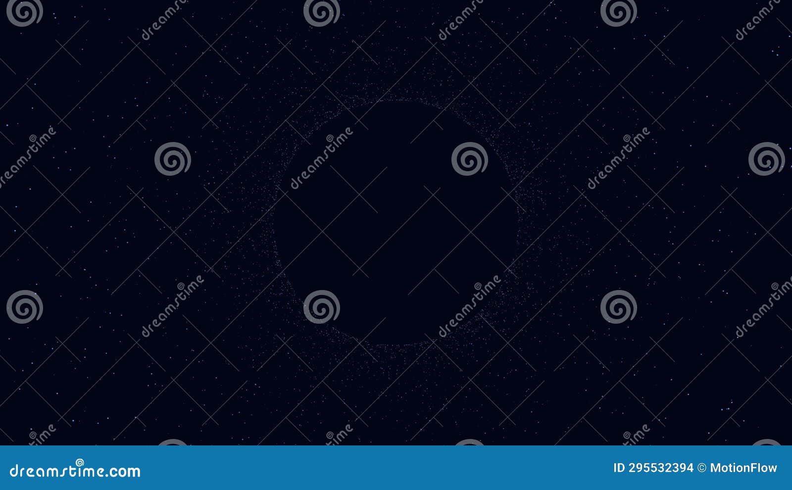 Mono Circlet a Dynamic Black Circle with a Striking White Spot Stock ...