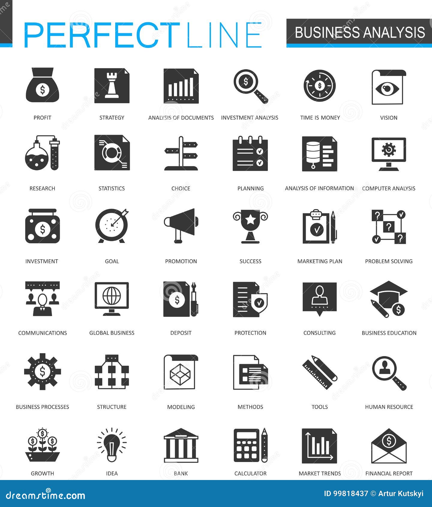 Black Classic Business Analytics Icons Set. Stock Vector - Illustration ... Black Classic Business Analytics Icons Set. Stock Vector - Illustration ...