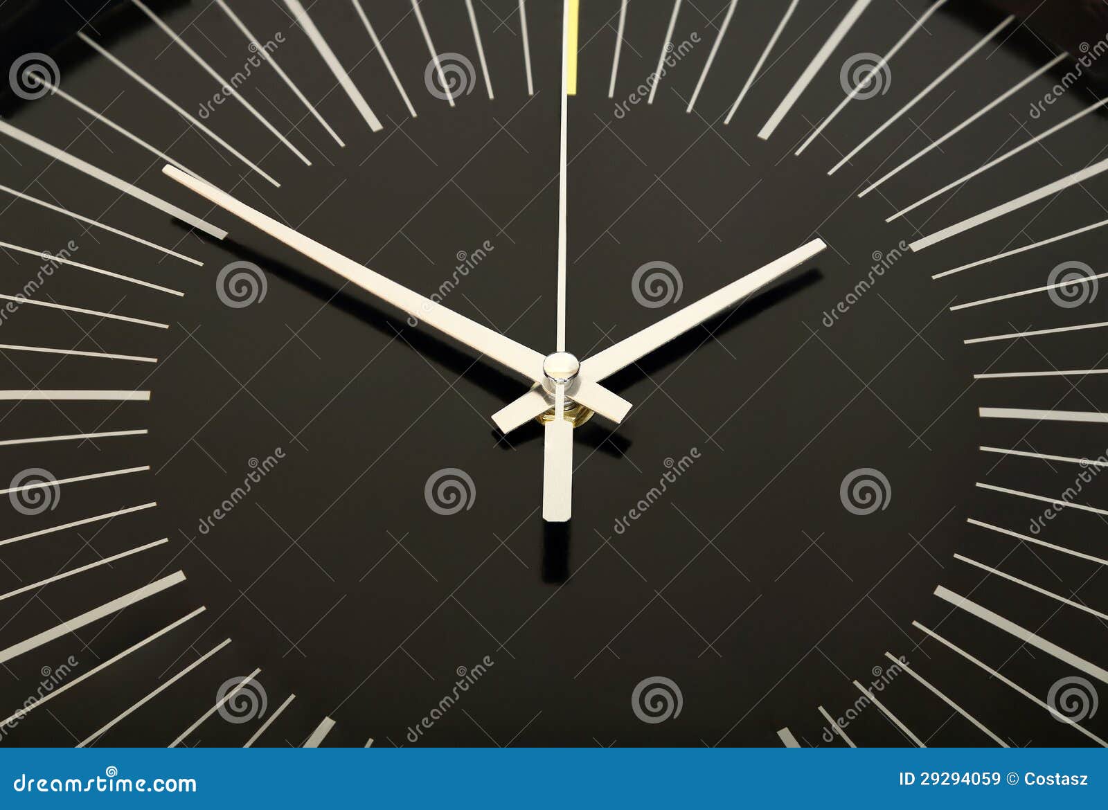 Black clock face stock image. Image of business, plan - 29294059