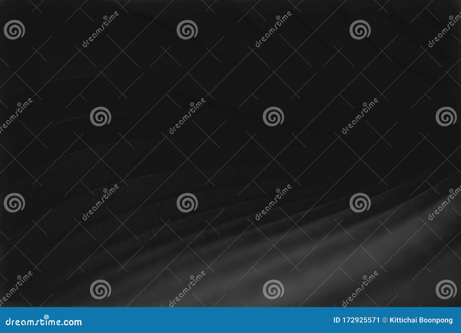 Black Cloth Background Abstract with Soft Waves Stock Illustration ...