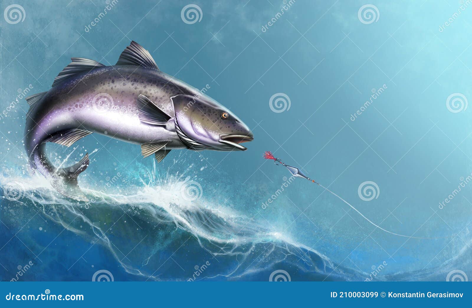 Black Cod, Sablefish Attack Fish Bait Jigs and Stakes Spoon Bait ...