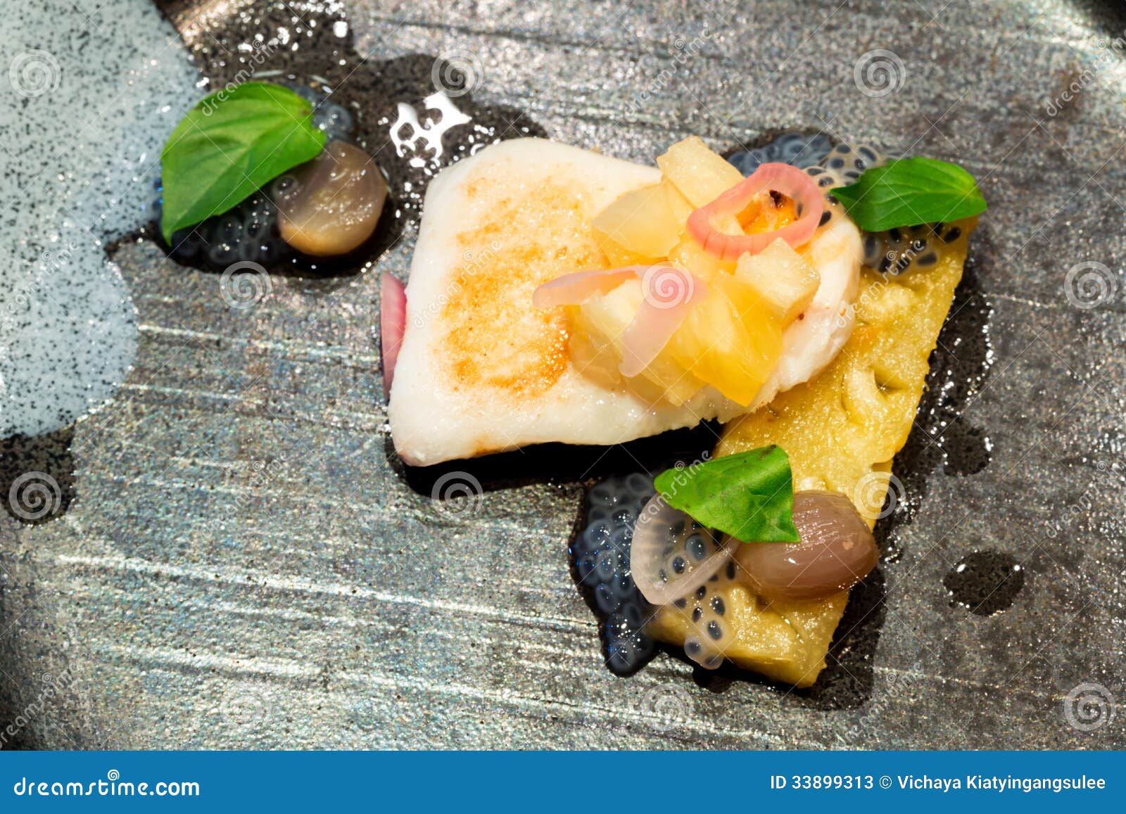 Black cod steak stock image. Image of baked, lunch, lime - 33899313