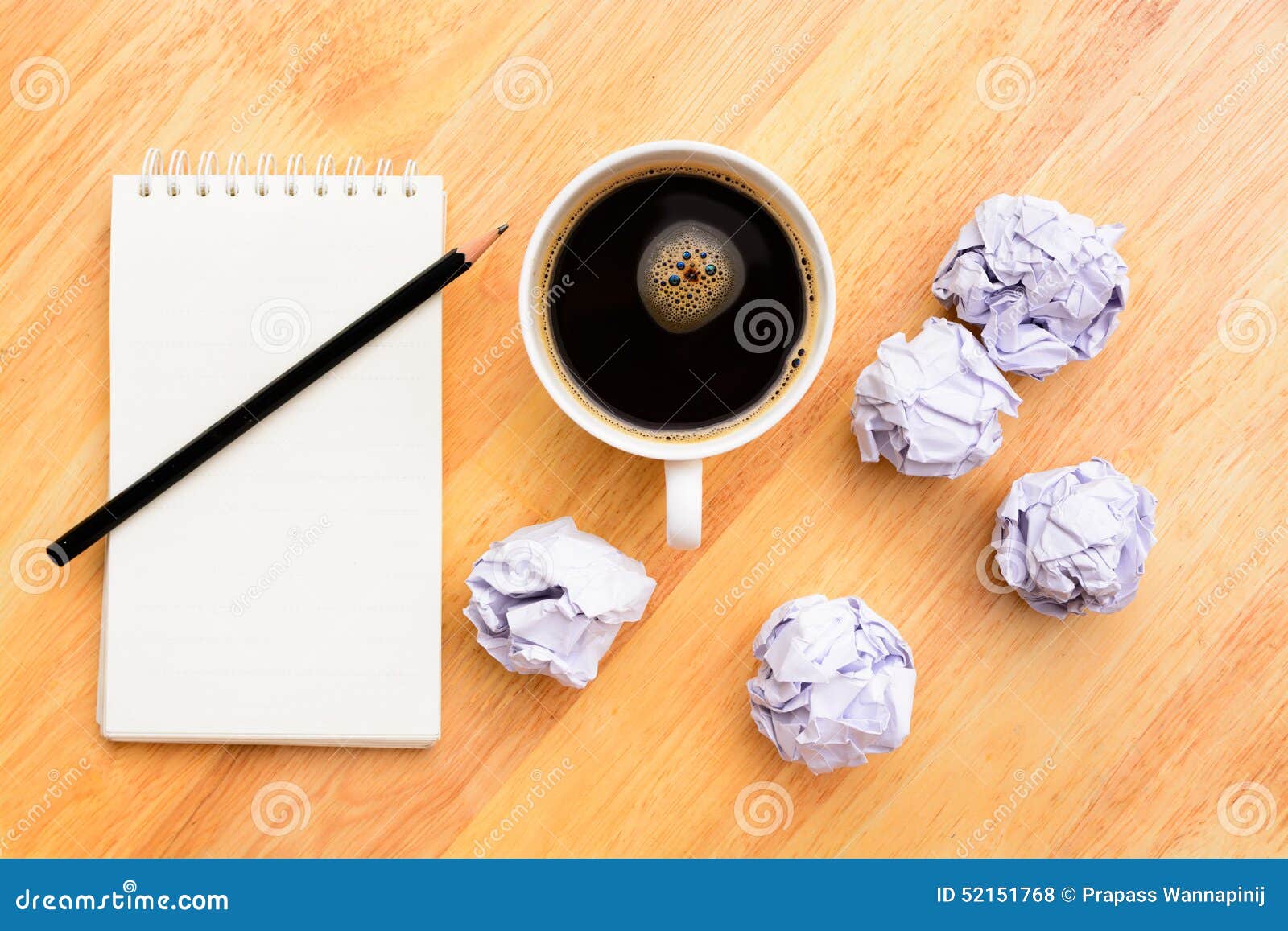 Black coffee and notepad stock photo. Image of copyspace - 52151768
