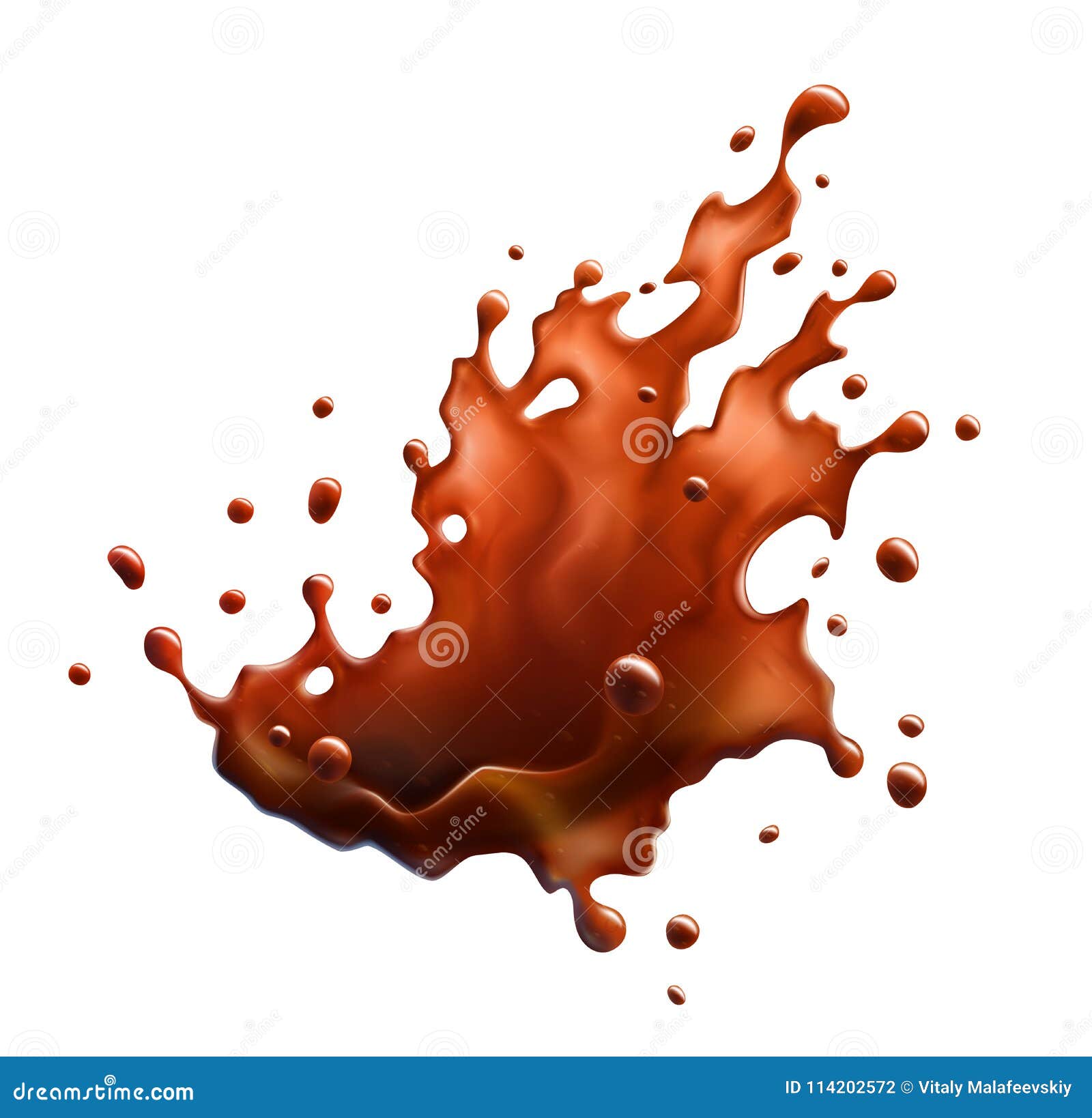 Coffee Cup Splash Breakfast Cartoon Vector | CartoonDealer.com #56429015
