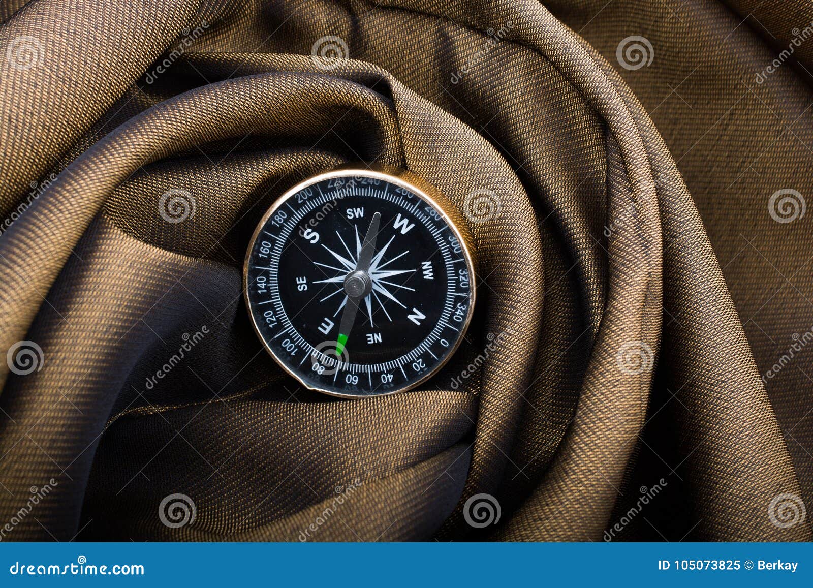 Compass for Determining Directions Stock Image - Image of equipment ...
